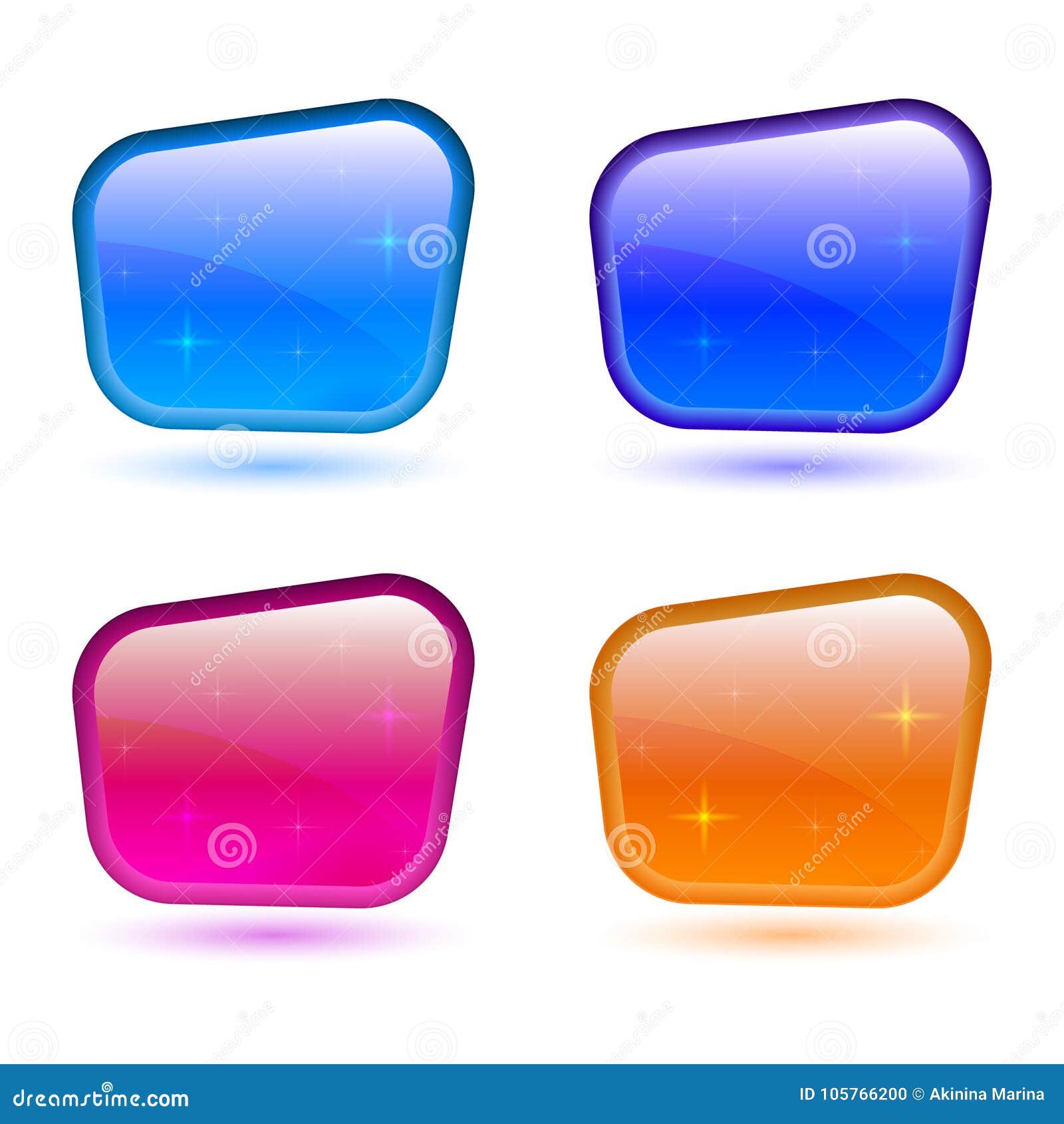Set of Colored 3d Buttons. Icons for Web Stock Vector - Illustration of ... Set of Colored 3d Buttons. Icons for Web Stock Vector - Illustration of ...