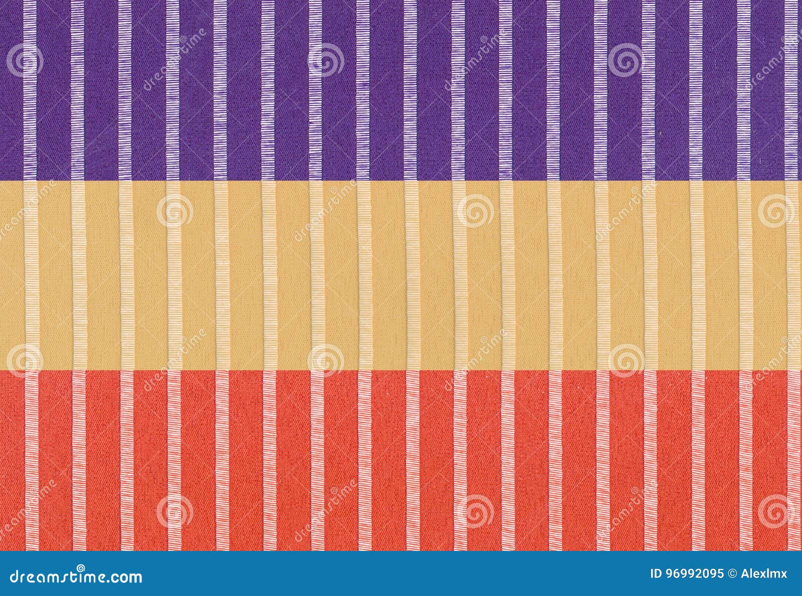 Set of Colored Polyester Fabric with Strips, Texture Background Stock ...