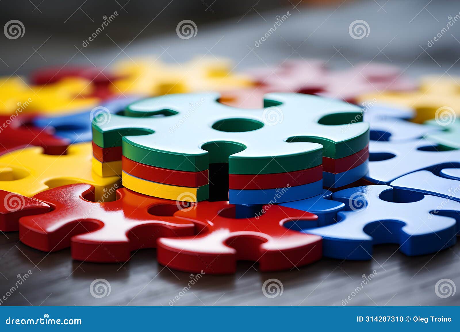 Set of Colored Puzzles. the Concept of Combining Different Tasks into ...