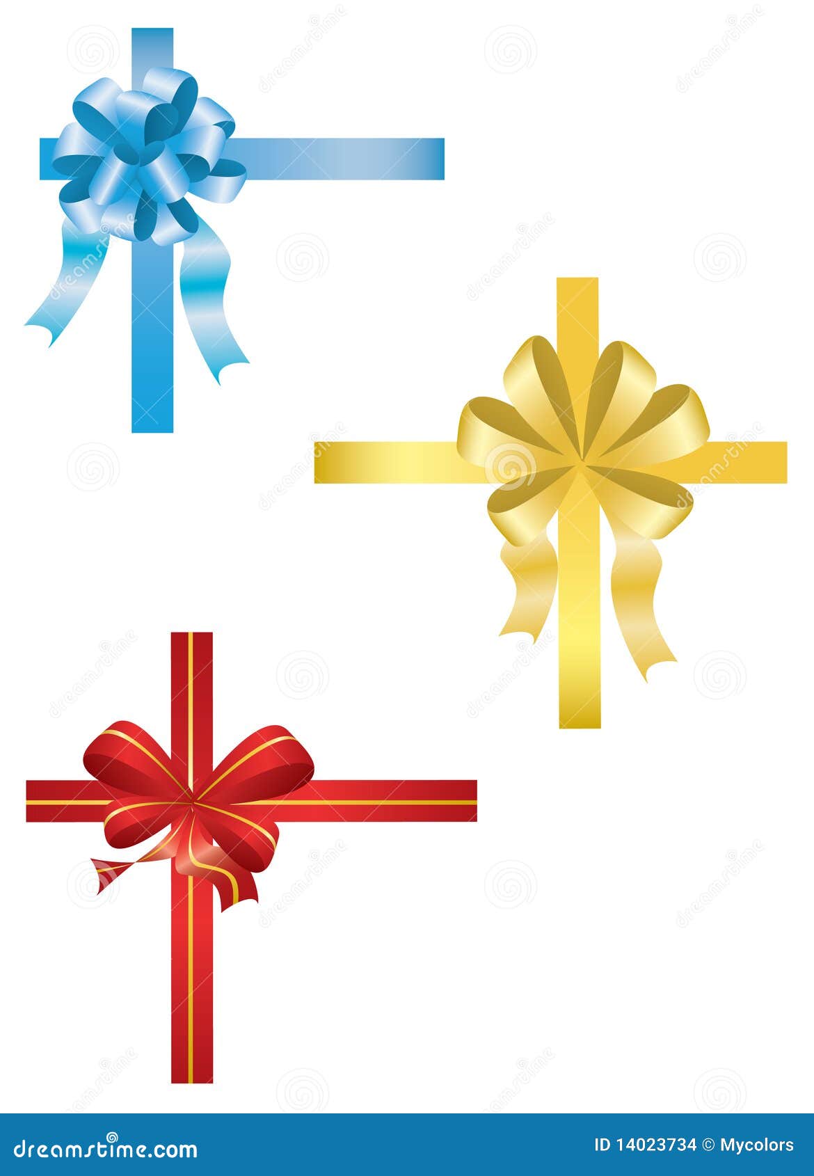 Set of Colored Ribbons - Vector Stock Vector - Illustration of vector ...