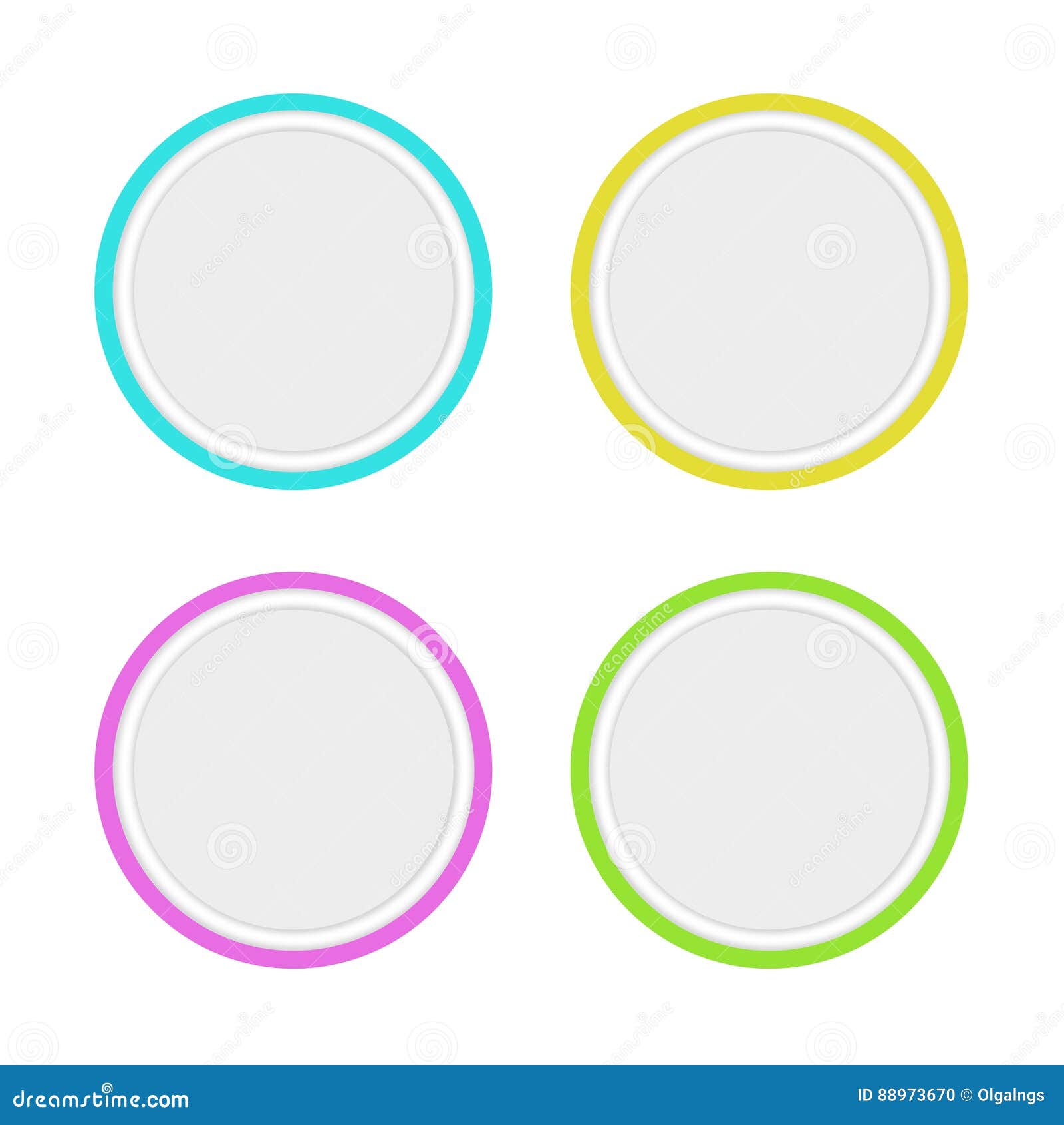 Set of Colored Round Buttons Stock Illustration - Illustration of ... Set of Colored Round Buttons Stock Illustration - Illustration of ...