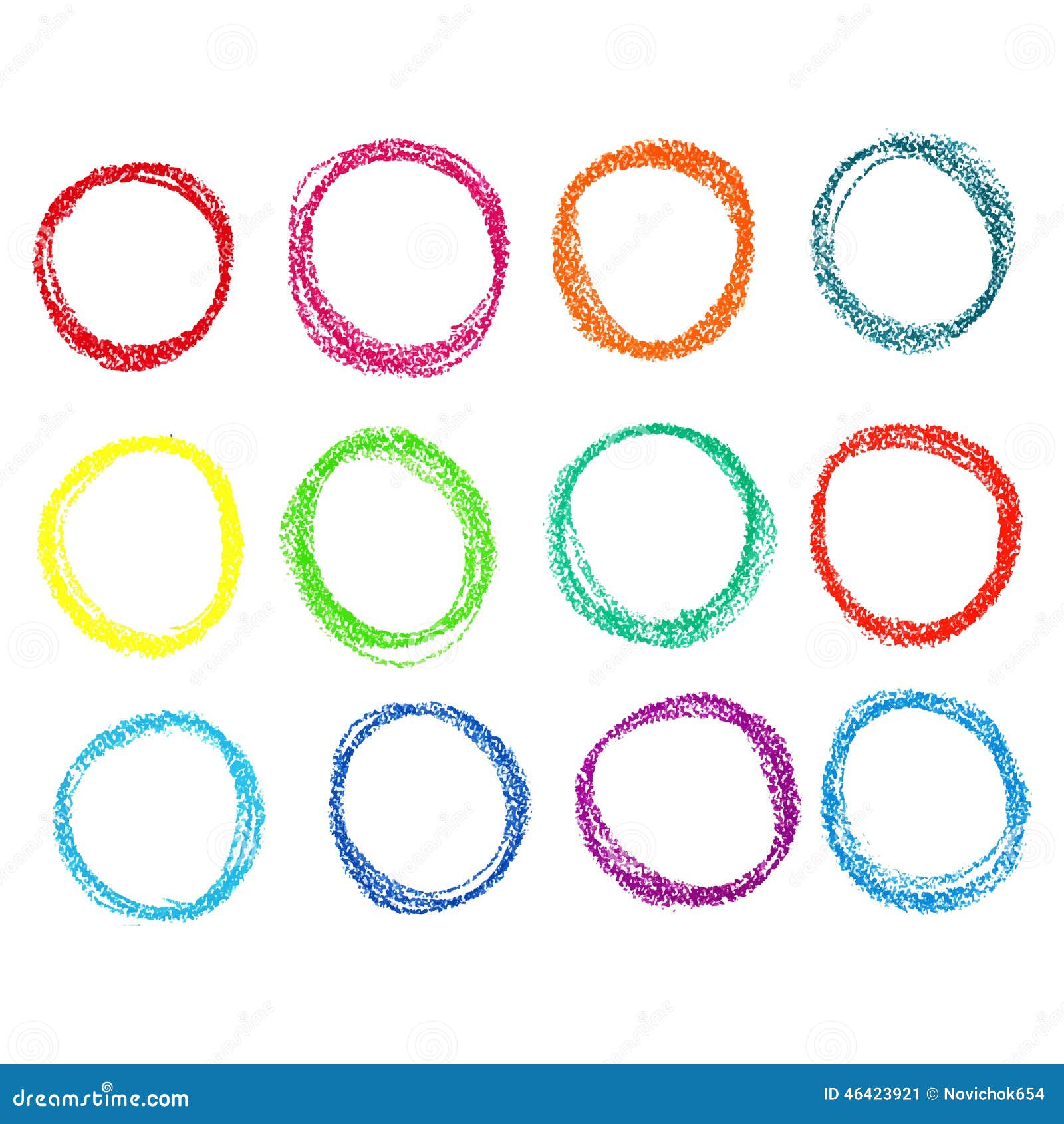 Colored Spots. CMYK Cartoon Vector | CartoonDealer.com #31472045