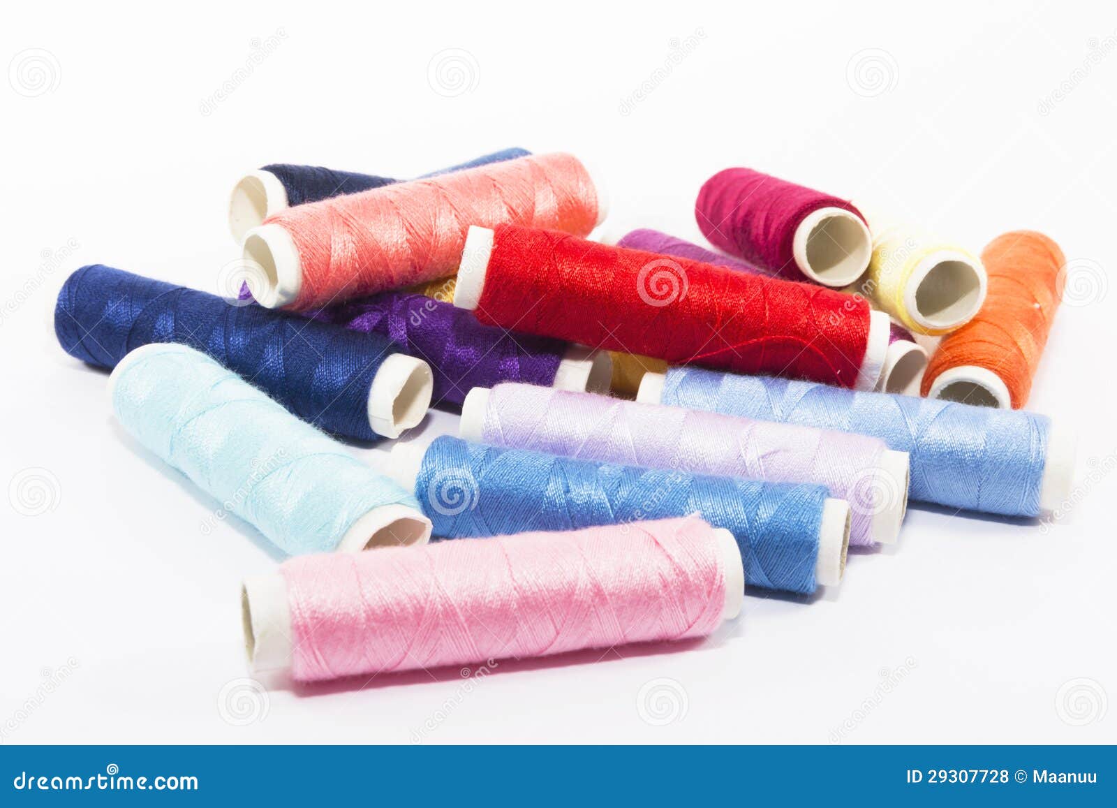 Set Colored Yarn with Style Thread Stock Photo - Image of stylus, spire ...
