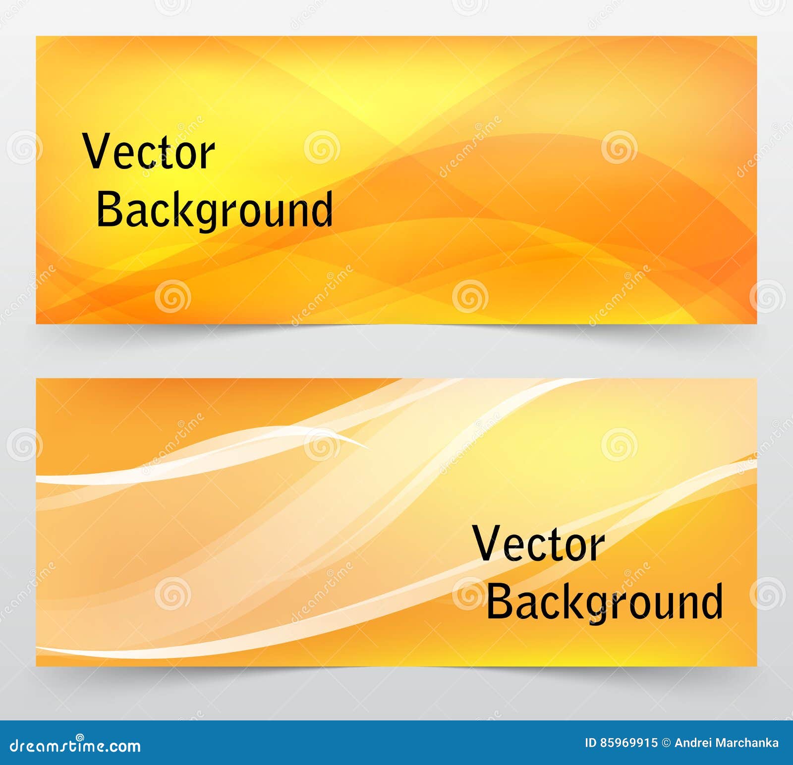 Set of Colorful Abstract Banners with Lines. Vector. Stock Vector ...