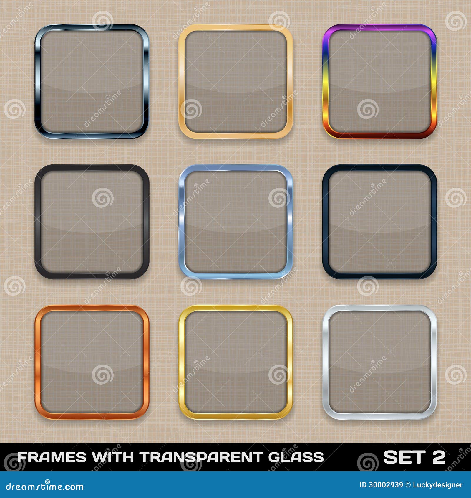 Set of Colorful App Icon Frames Stock Vector - Illustration of ... Set of Colorful App Icon Frames Stock Vector - Illustration of ...
