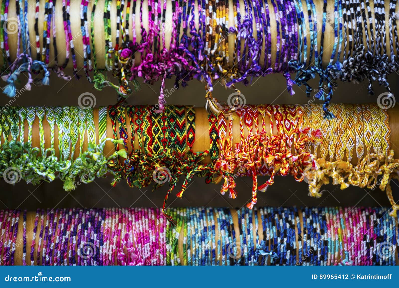Set of colorful bangles stock photo. Image of color, leather - 89965412