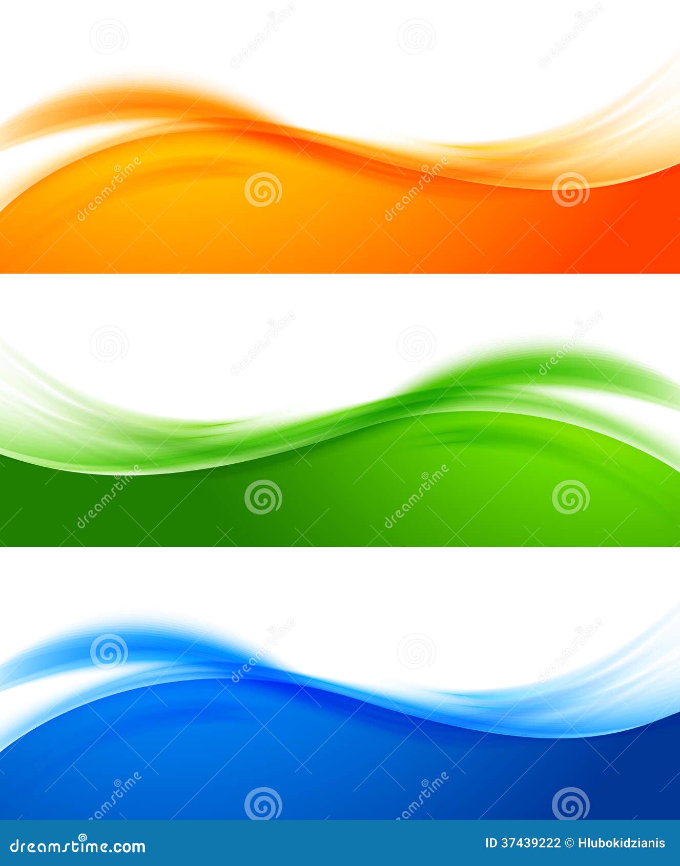 Set of colorful banners stock vector. Illustration of design - 37439222