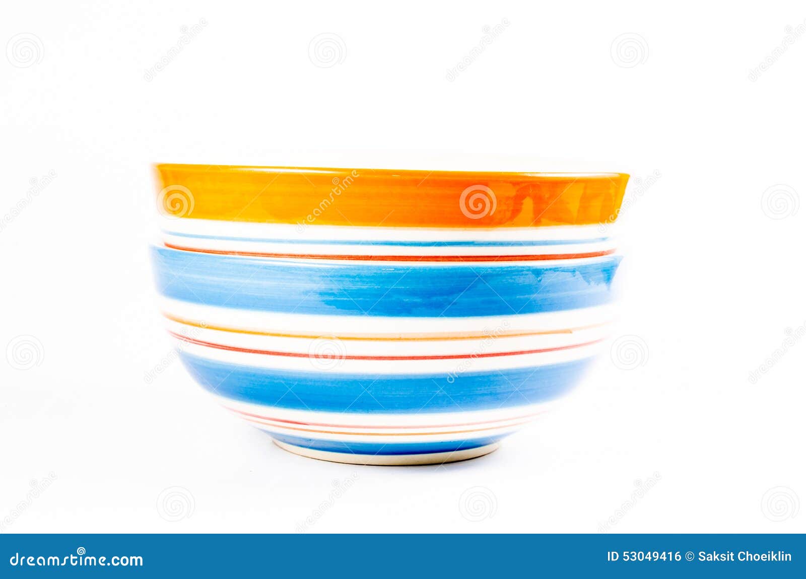 Set of colorful bowl stock photo. Image of food, kitchenware - 53049416