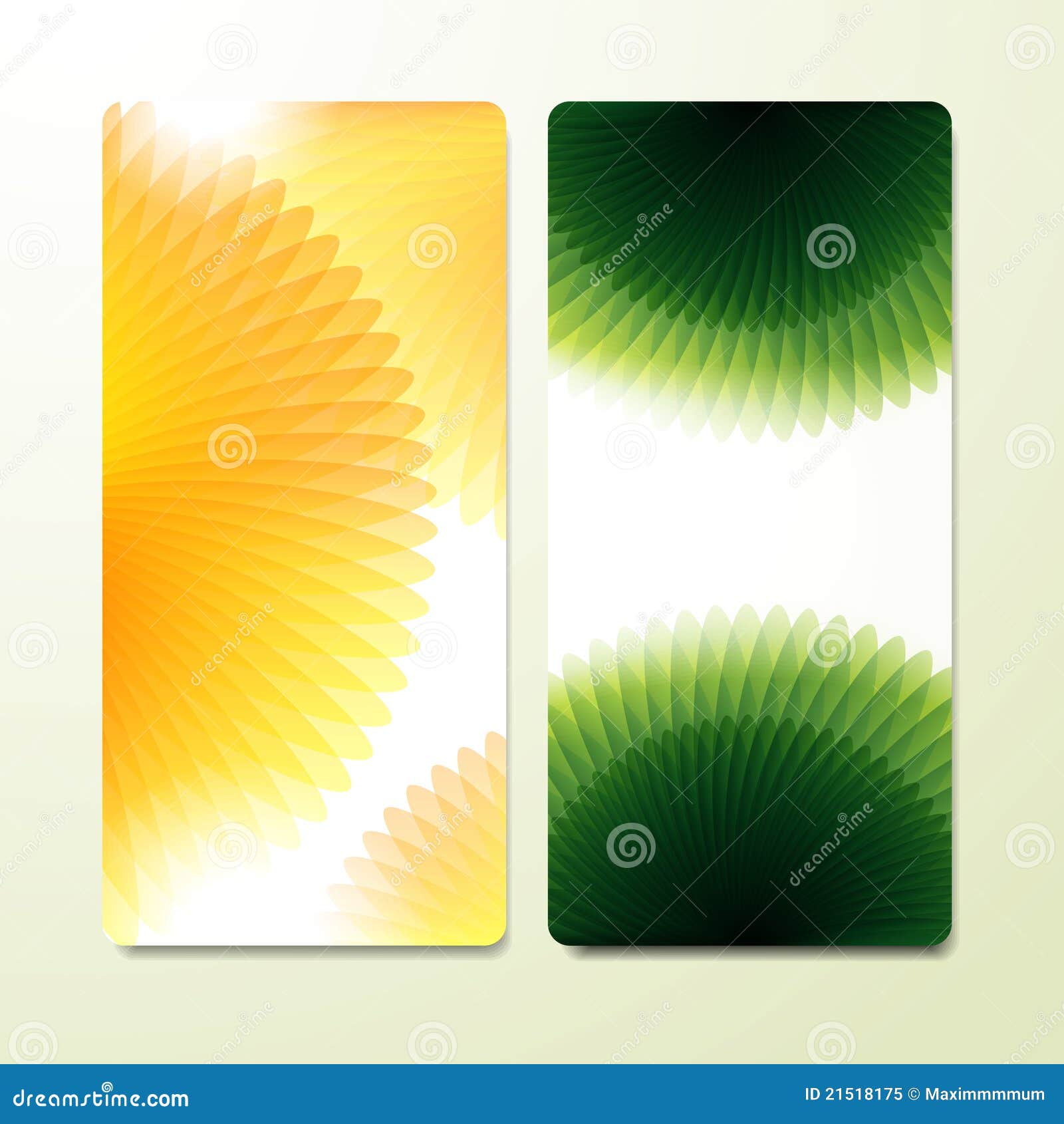 Set of colorful cards stock illustration. Illustration of element ...