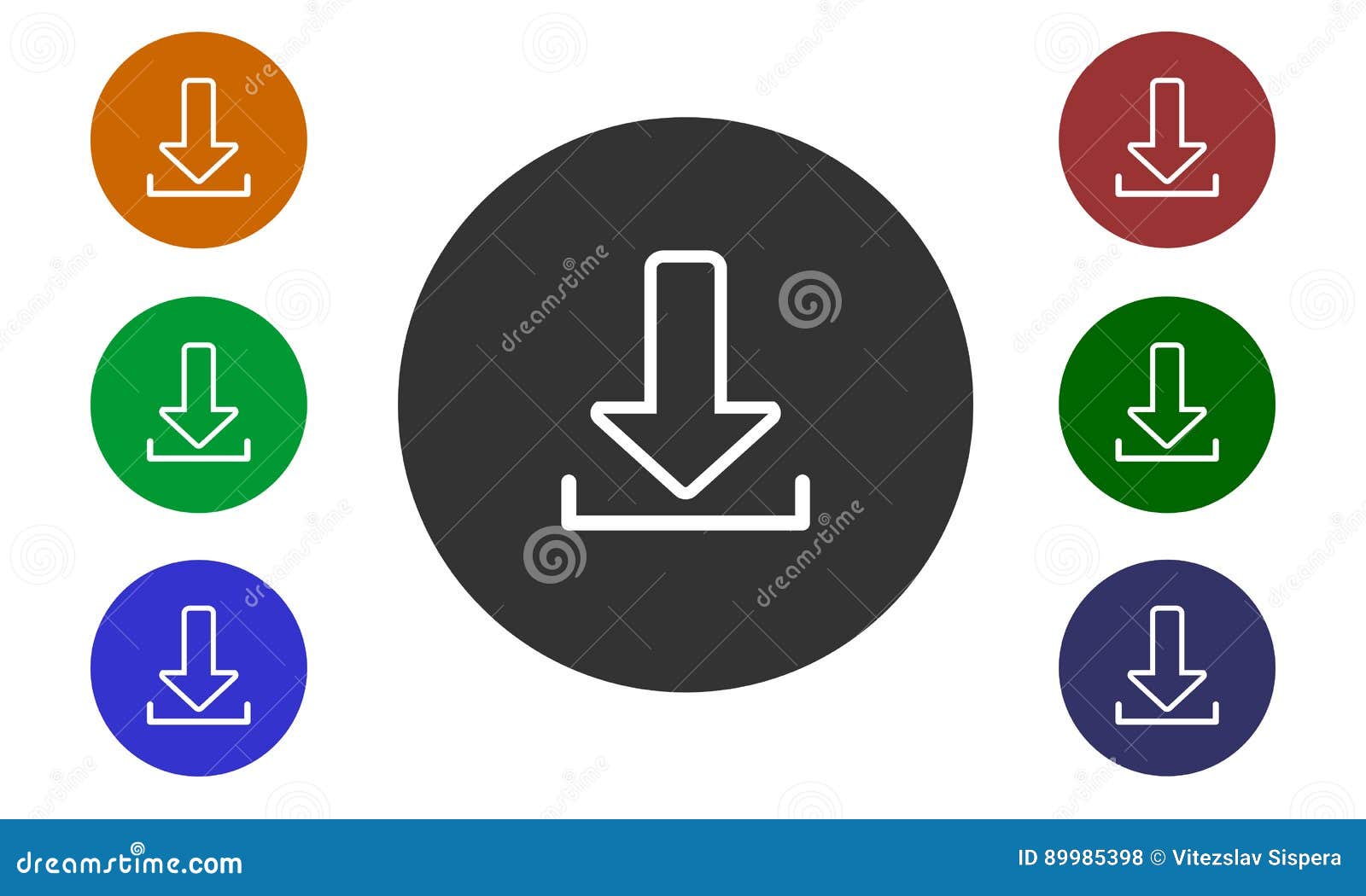 Circular Icons Of Tools Vector Illustration | CartoonDealer.com #40948388