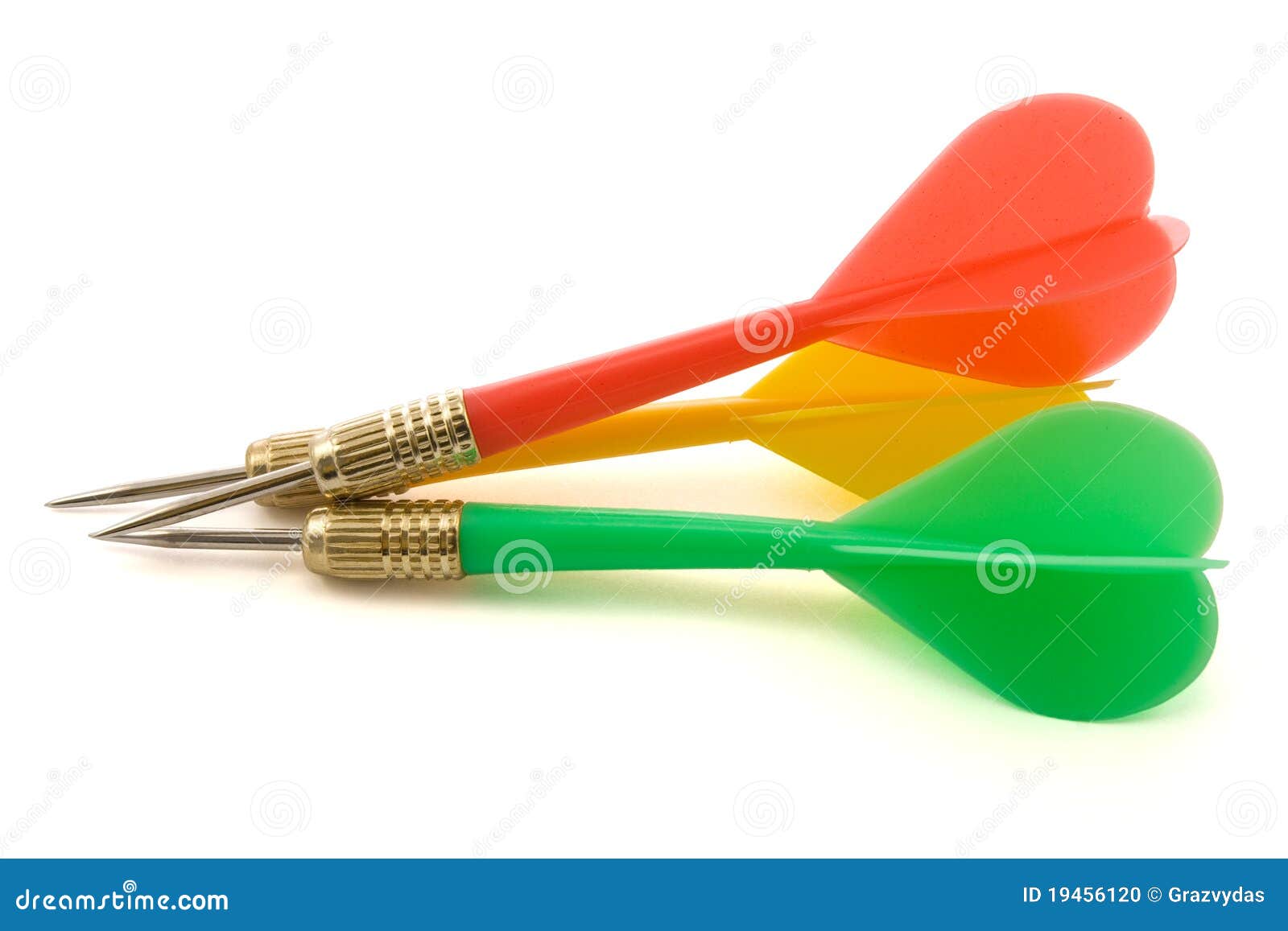 Set of colorful darts. stock photo. Image of target, concepts - 19456120