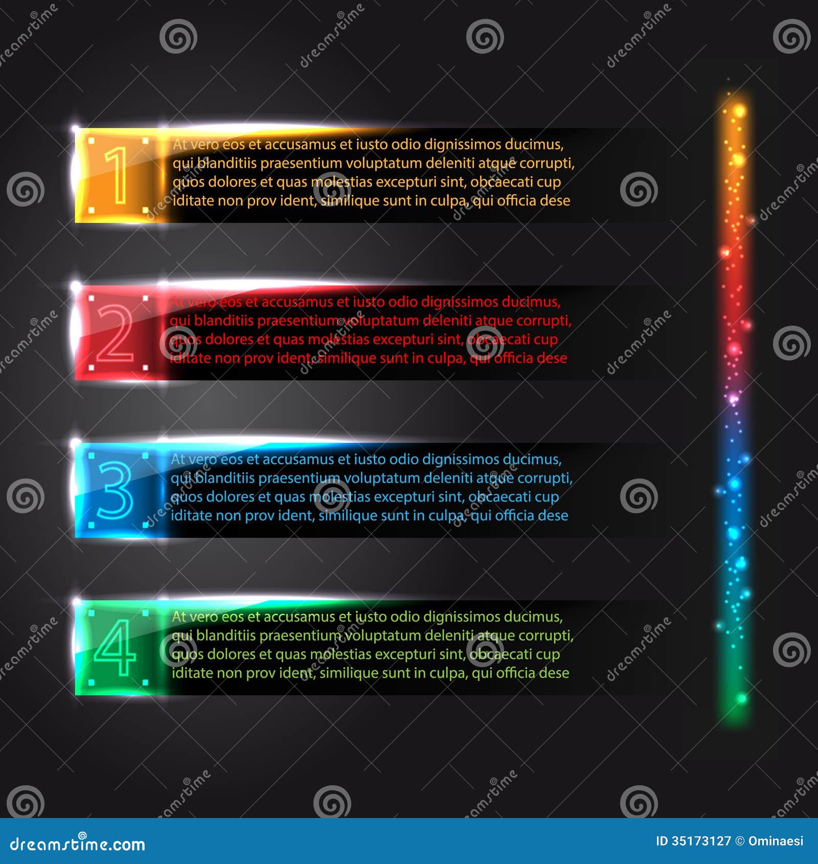 Glowing Number Sequence Stock Illustrations – 95 Glowing Number ...