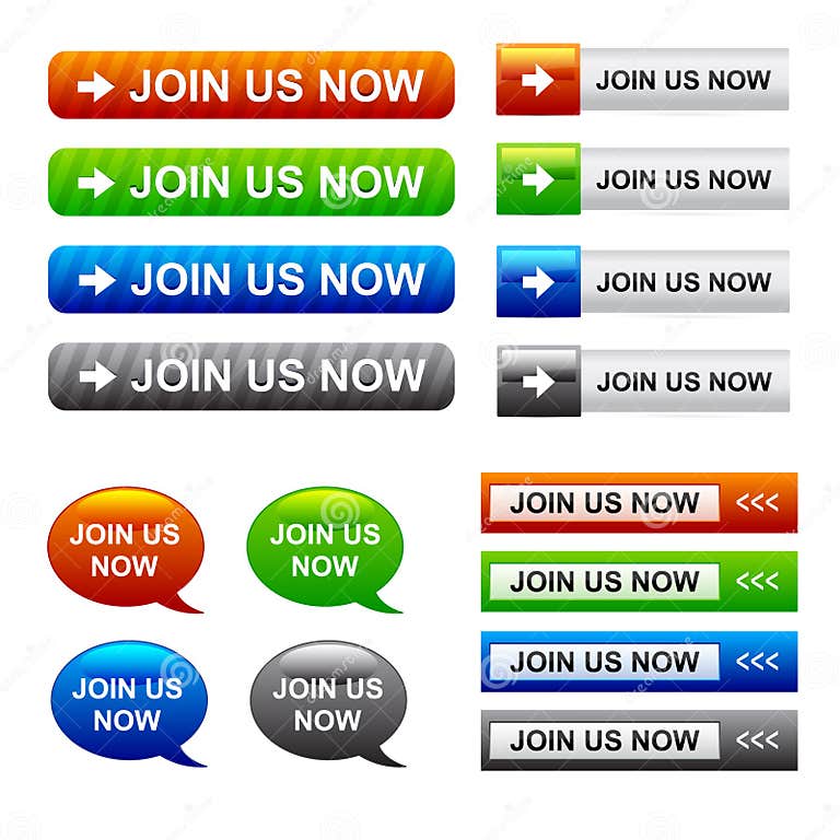 Join us now stock illustration. Illustration of internet - 30177421