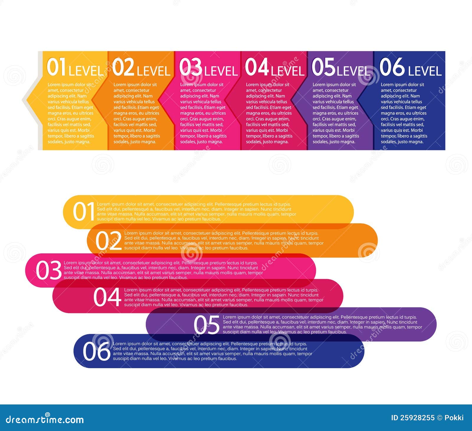 Set of colorful labels. stock vector. Illustration of marker - 25928255