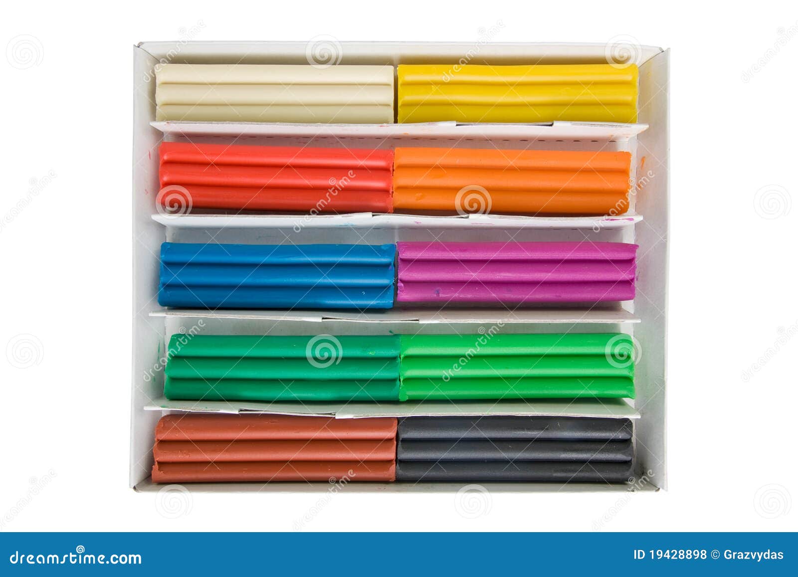 Colorful Plasticine Modeling Clay Sculpt Model House Royalty-Free Stock ...