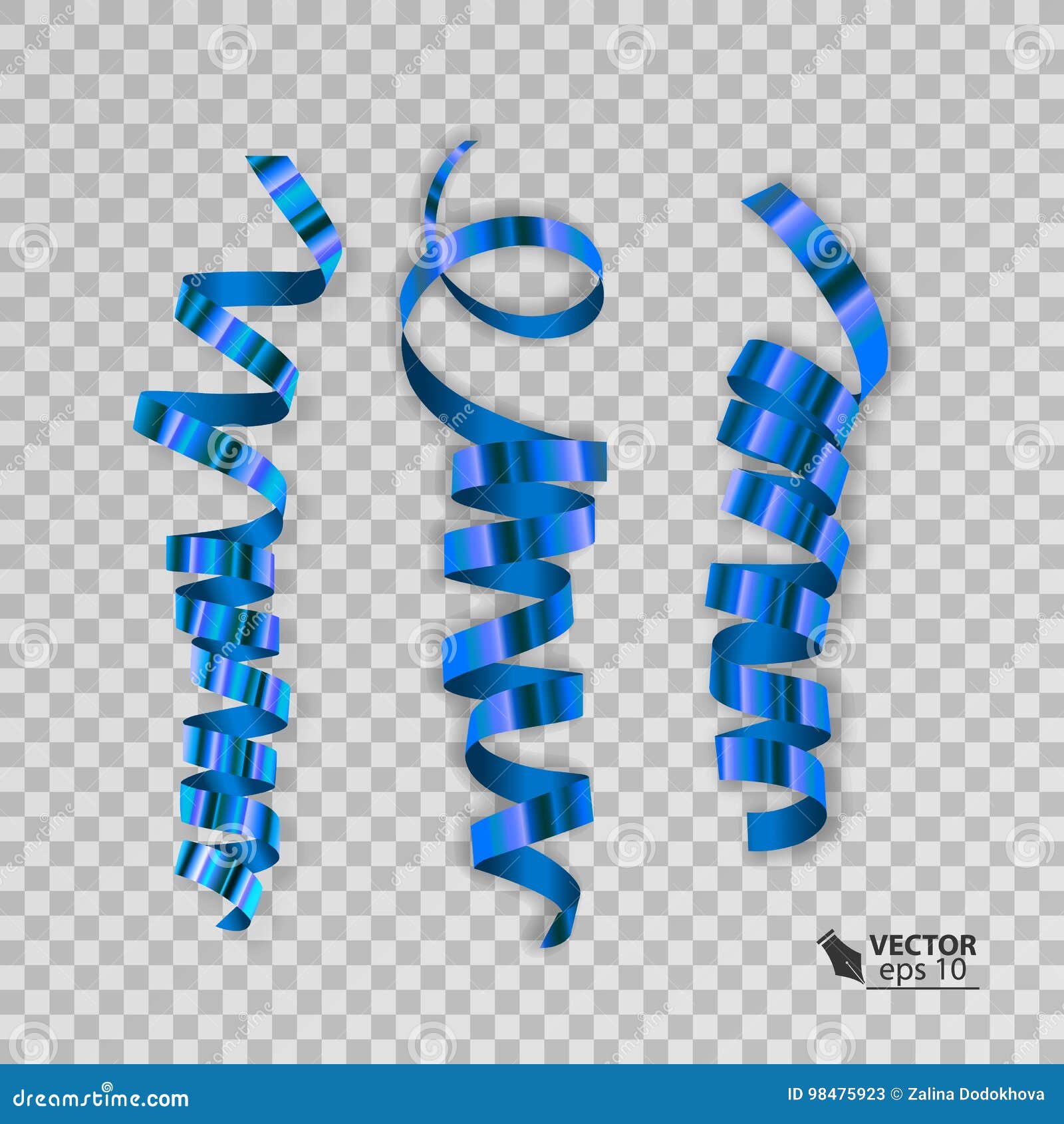 Set of Colorful Ribbons for Your Design Stock Vector - Illustration of ...