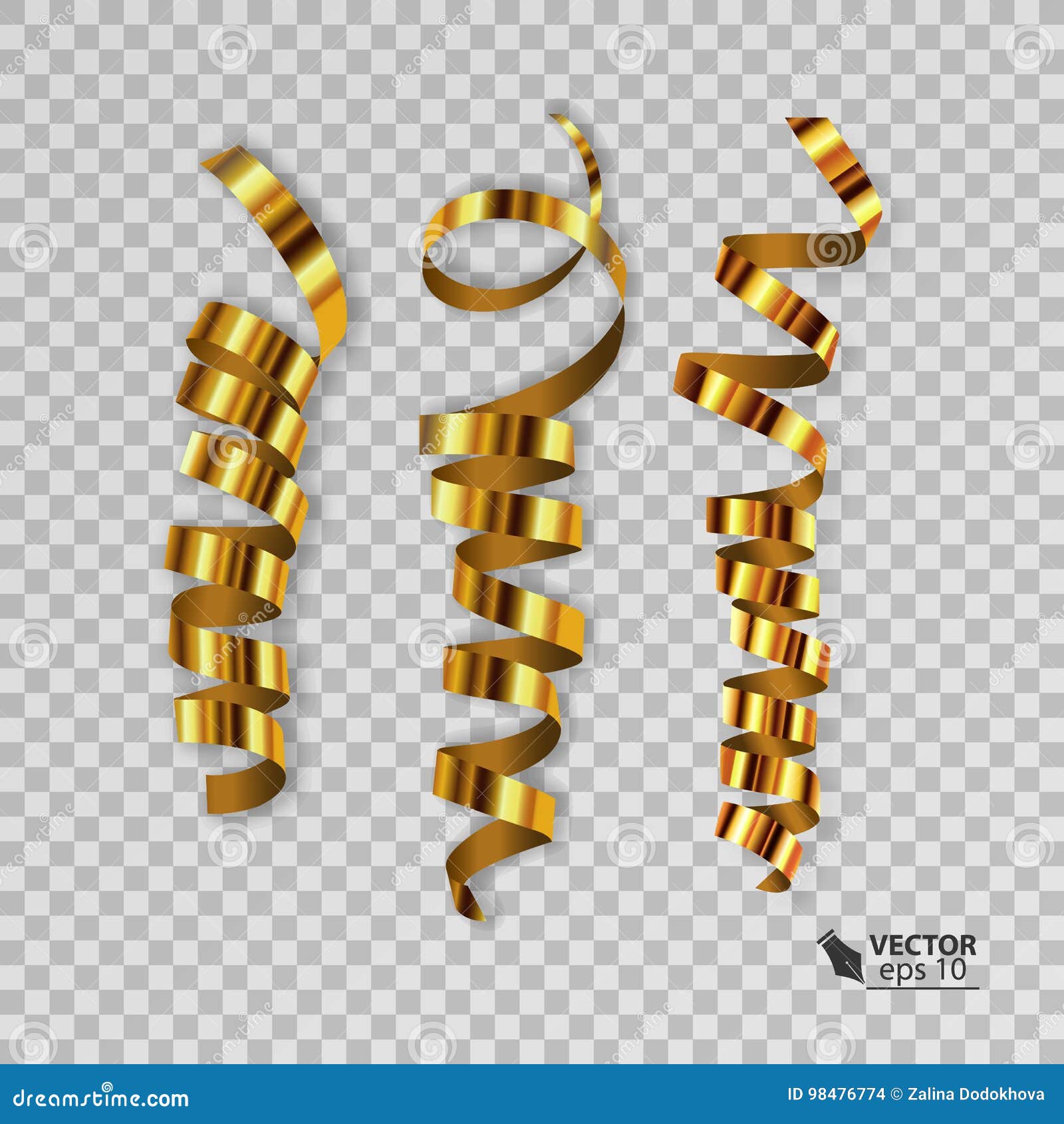 Set of Colorful Ribbons for Your Design Stock Vector - Illustration of ...