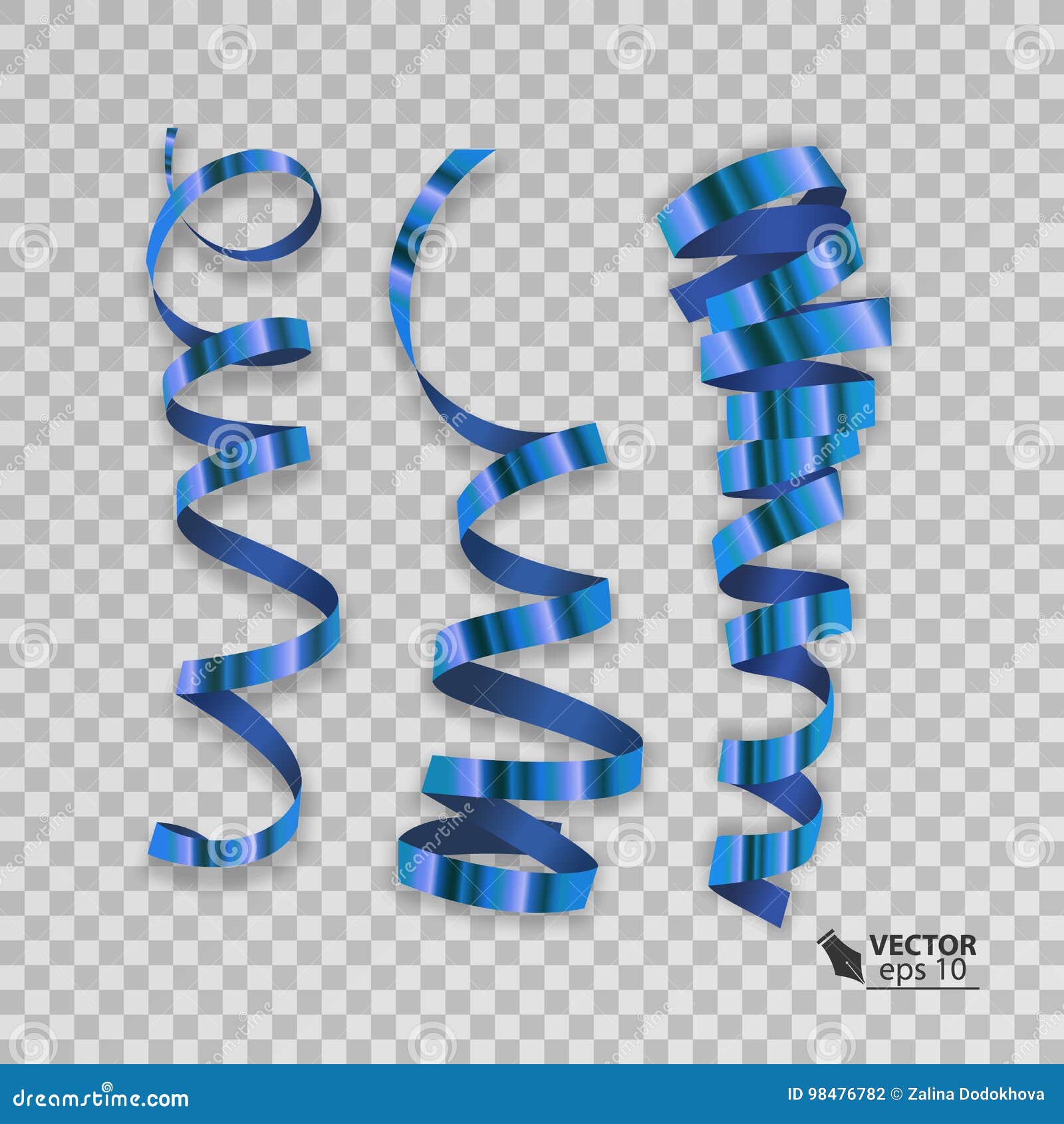 Set of Colorful Ribbons for Your Design Stock Vector - Illustration of ...