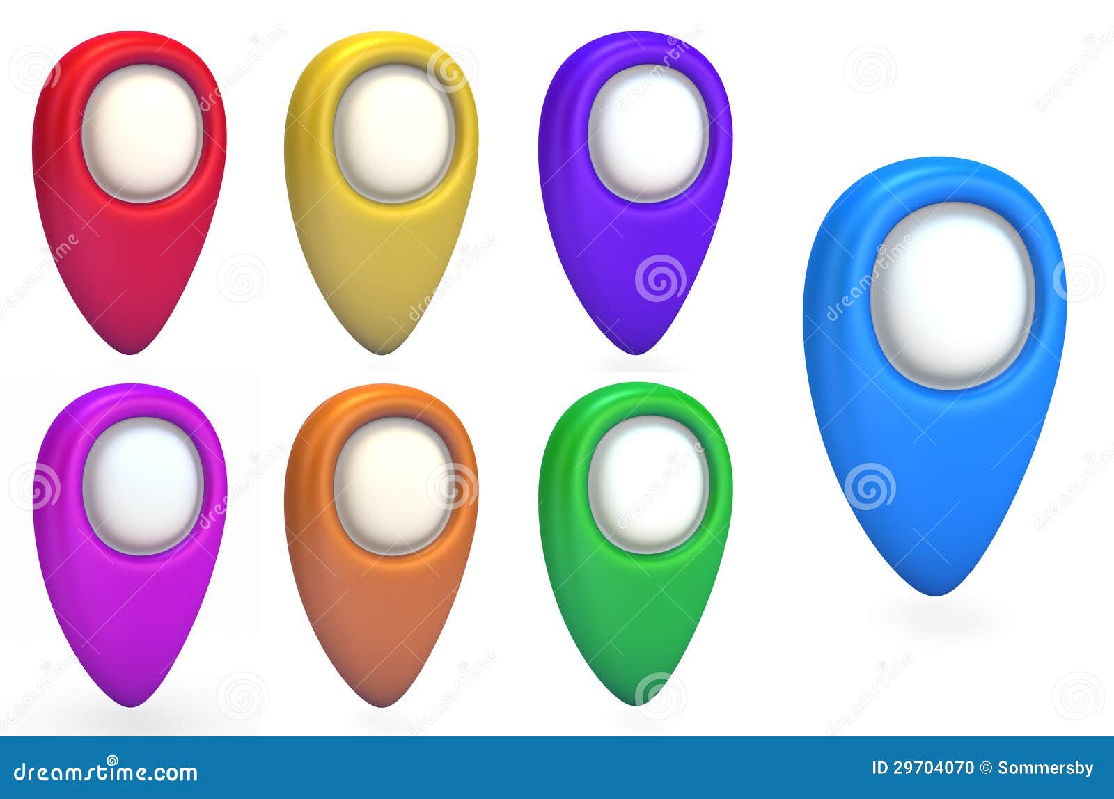 Set of Colorful Round Pointers Stock Illustration - Illustration of ... Set of Colorful Round Pointers Stock Illustration - Illustration of ...