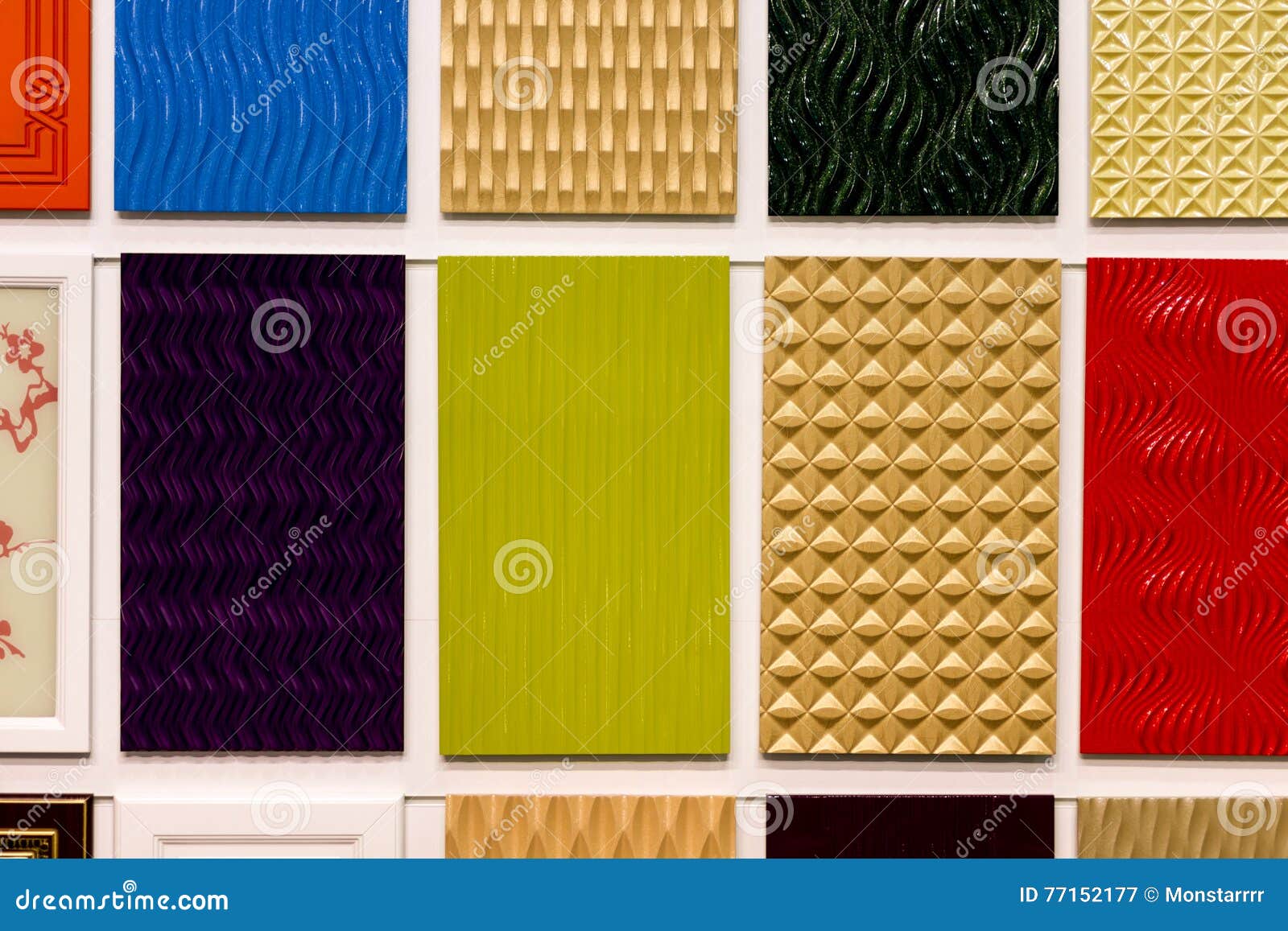 Set of colorful tiles stock image. Image of concept, close - 77152177