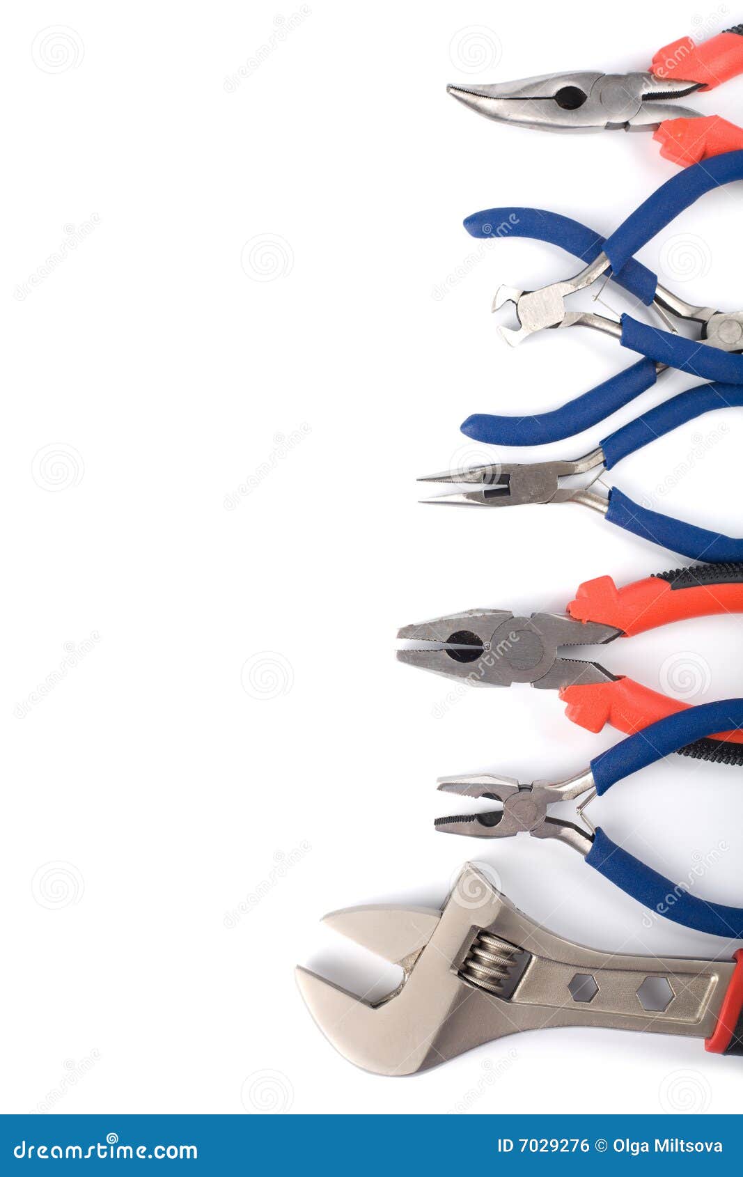 Set of Colorful Tools Isolated Stock Photo - Image of isolated, steel ...