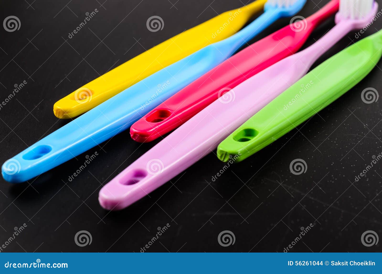 Set of Colorful Toothbrushs Stock Photo - Image of care, mouth: 56261044