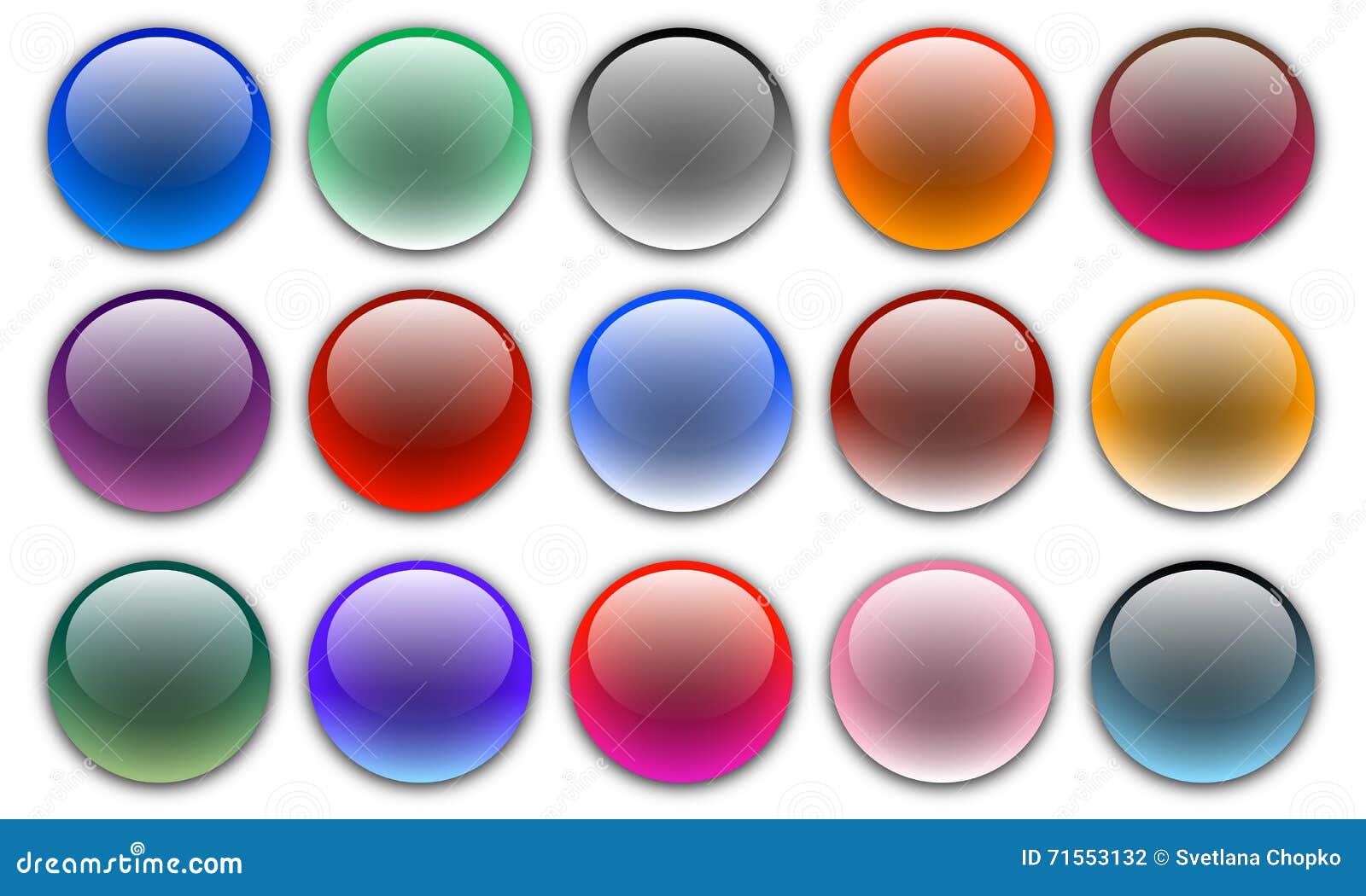 Set of Colorful Vector Web Sphere Buttons Stock Vector - Illustration ... Set of Colorful Vector Web Sphere Buttons Stock Vector - Illustration ...
