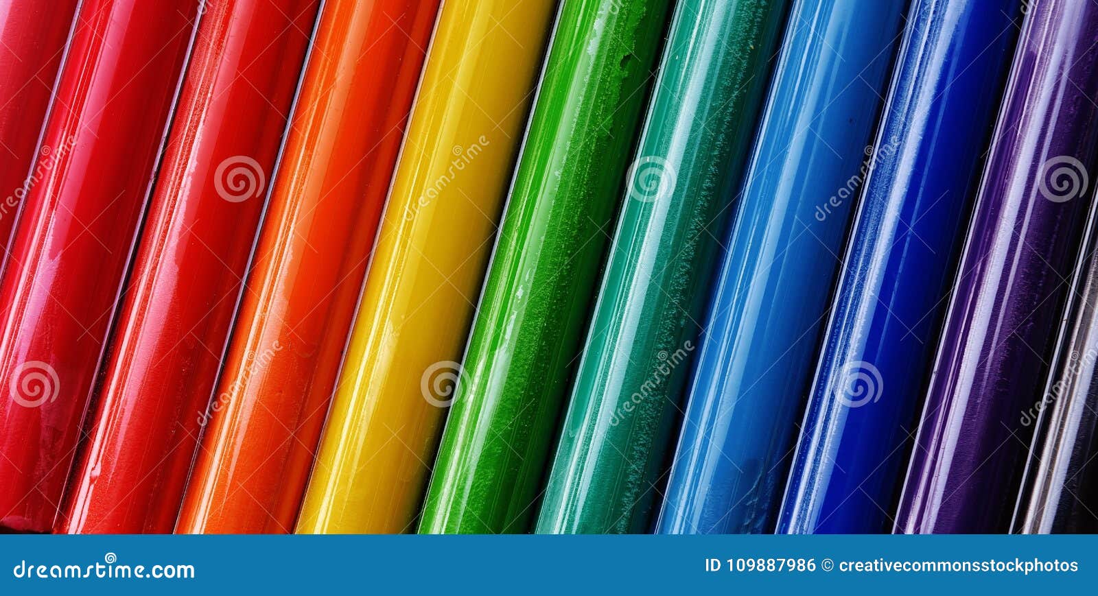 Set Of Coloring Material Picture. Image: 109887986