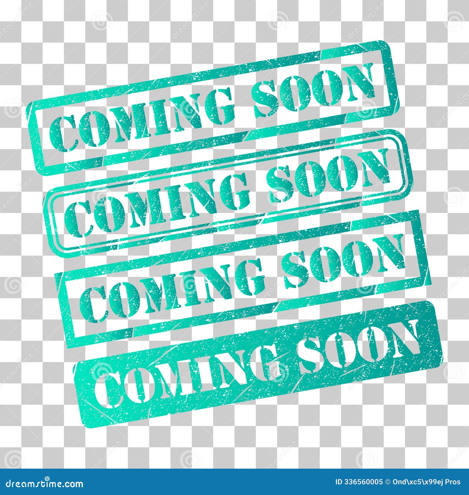 Set of Coming Soon Stamp Symbol, Label Sticker Sign Button, Text Banner ...