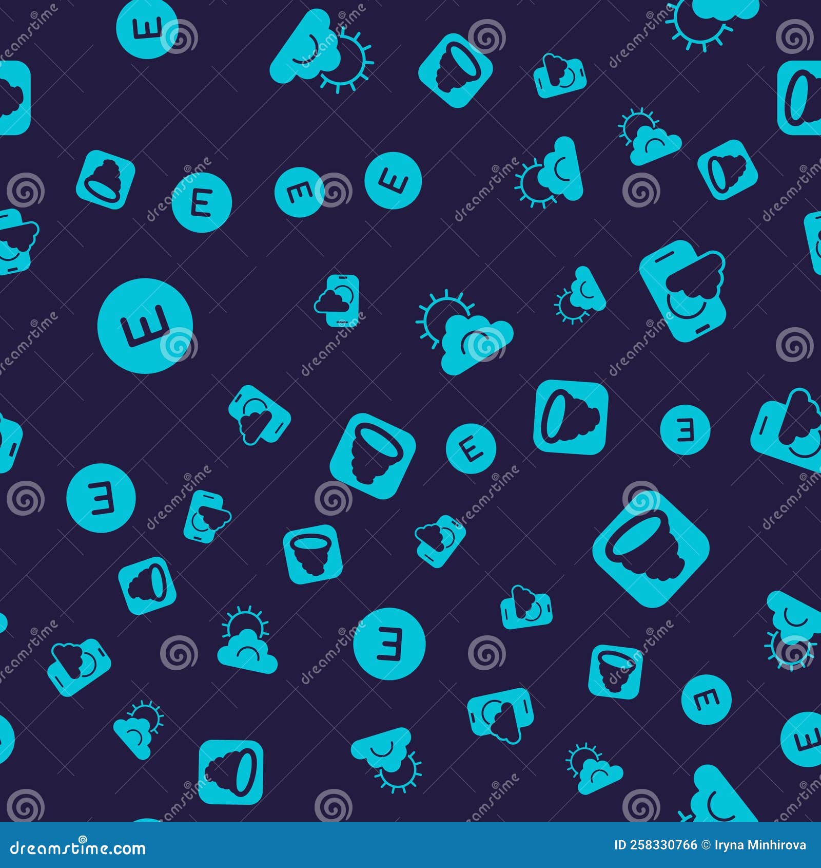 Set Compass West, Weather Forecast App, Sun and Cloud Weather and ...