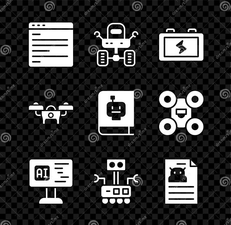 Set Computer Api Interface, Mars Rover, Battery, Software, Robot, Technical Specification, Drone ...