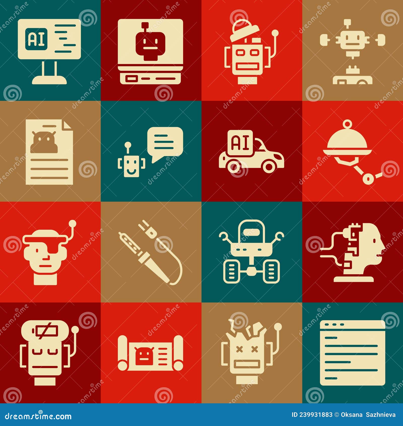 Set Computer Api Interface, Robot for Maintenance, Waiter Robot, Bot ... Set Computer Api Interface, Robot for Maintenance, Waiter Robot, Bot ...