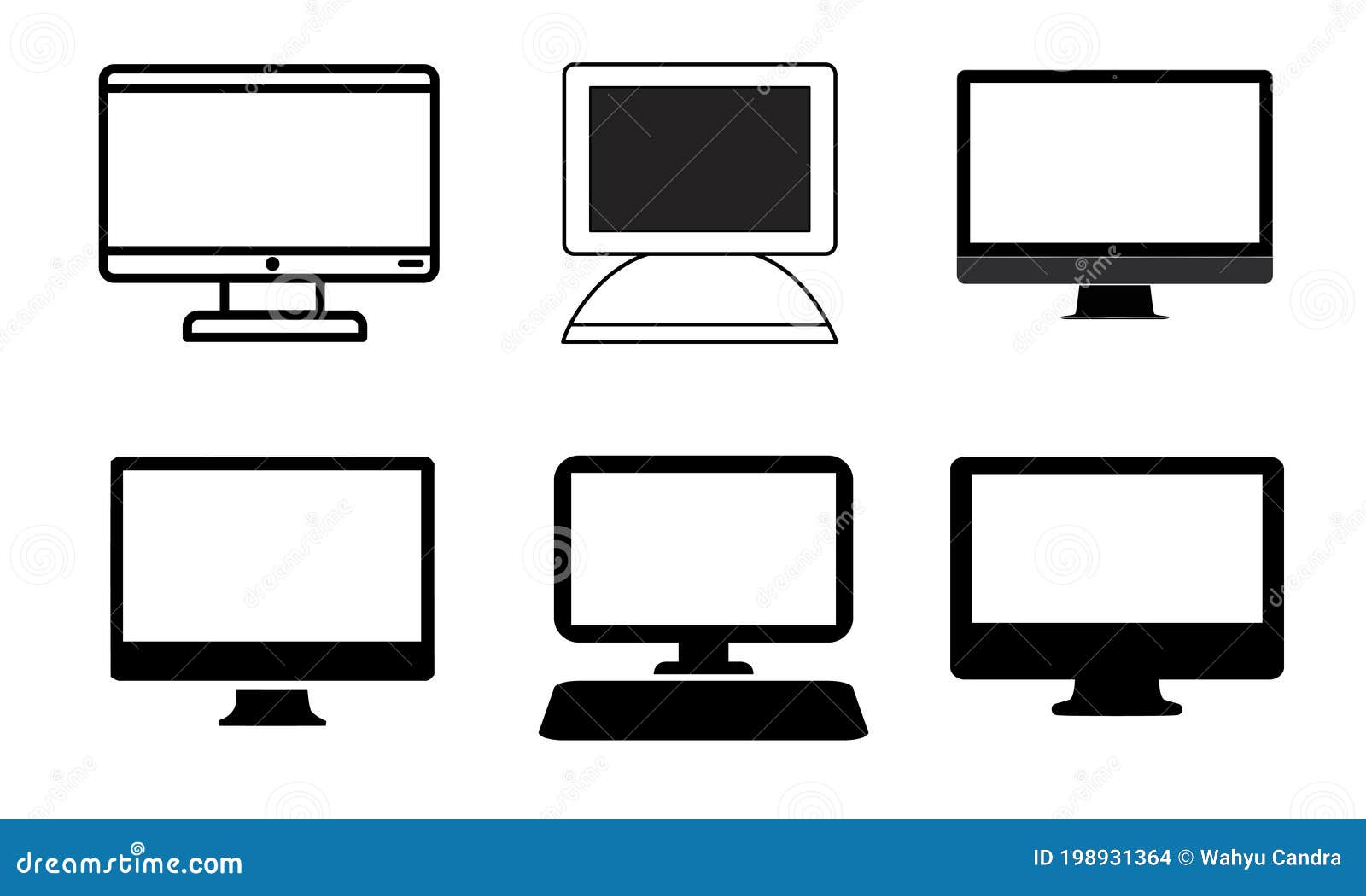 Set of Computer Icons for Design Project Such As Logo Design, Symbol ...