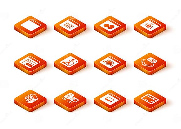 Set Computer, Monitor Screen, Software, Flowchart, Browser Files, with Shield, Keyboard and ...