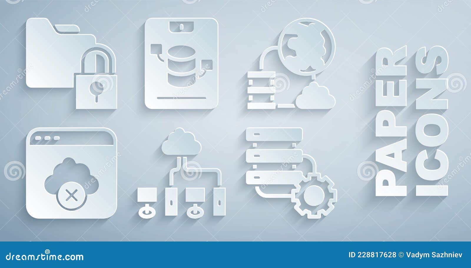 Set Computer Network Network Cloud Connection Failed Access Storage