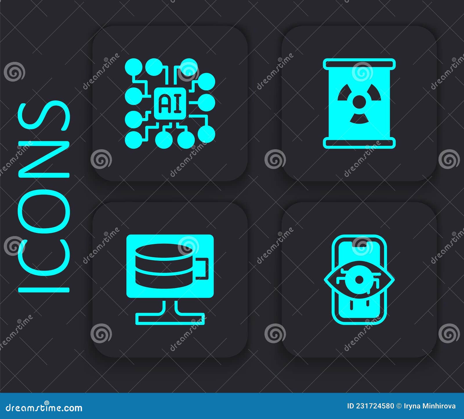 Set Computer Vision, Neural Network, Radioactive Waste in Barrel and ... Set Computer Vision, Neural Network, Radioactive Waste in Barrel and ...