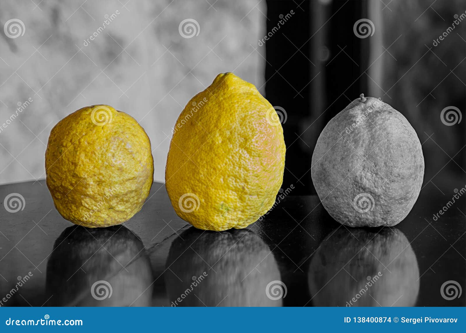 Set Contrast Fruit Bright Tinted Lemon Background Vegetable Design Base ...