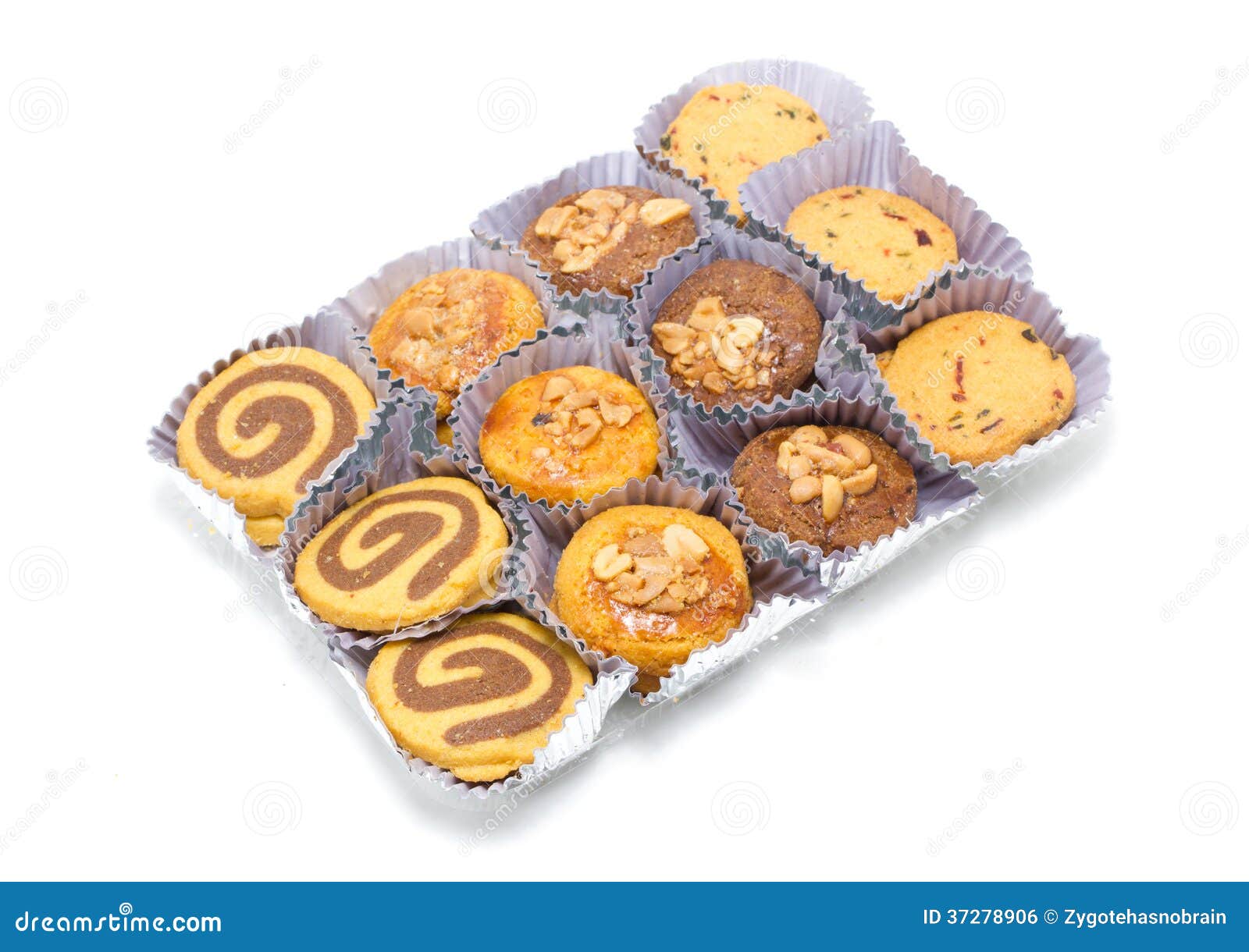 Set of Cookies in Package. stock photo. Image of delicious - 37278906