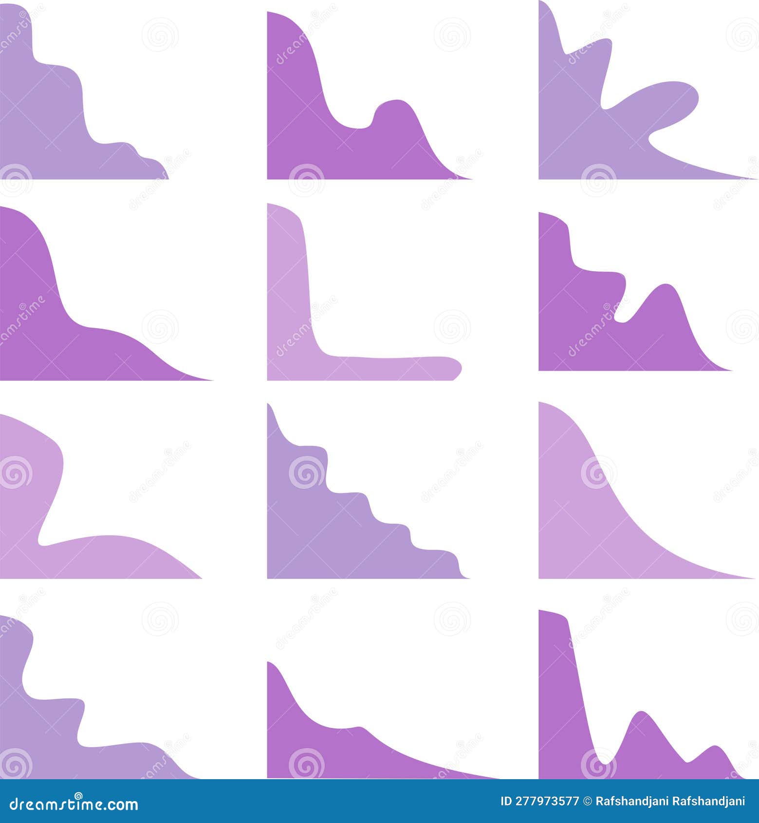 Set of Corner Border Elements Stock Illustration - Illustration of ...