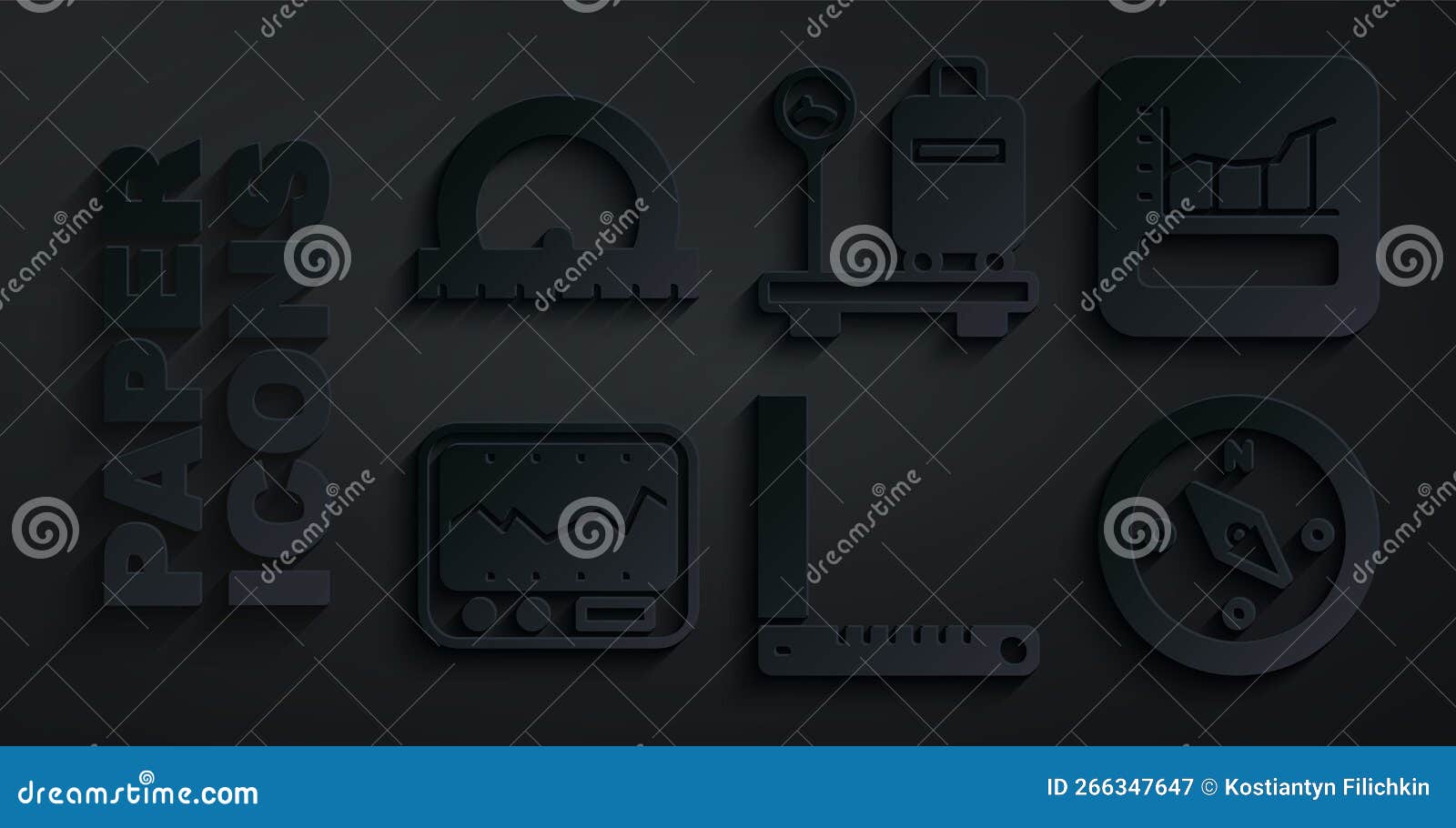 Set Corner Ruler, Graph, Schedule, Chart, Diagram, Measuring Instrument ...