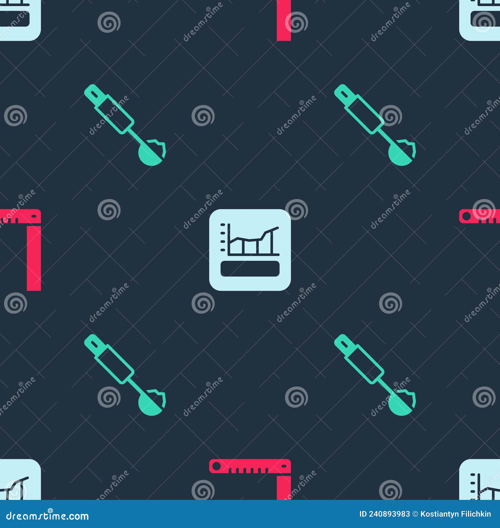 Set Corner Ruler, Graph, Schedule, Chart, Diagram and Measuring Spoon ...