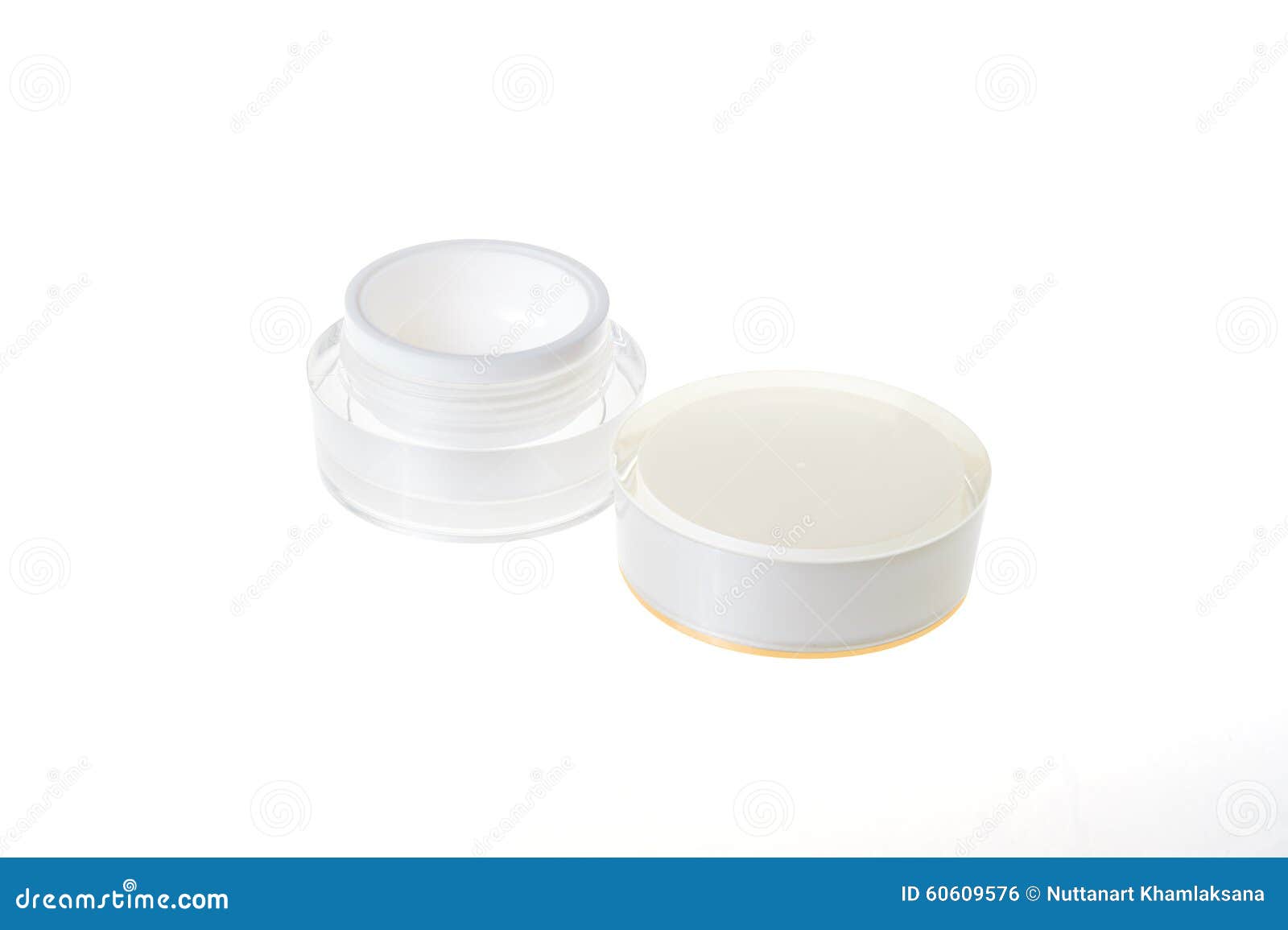 Set of cosmetic containers stock photo. Image of path - 60609576
