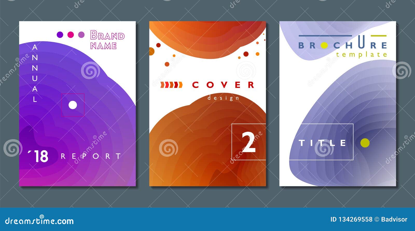 Set of Cover Design, Vector Illustration Stock Vector - Illustration of ...