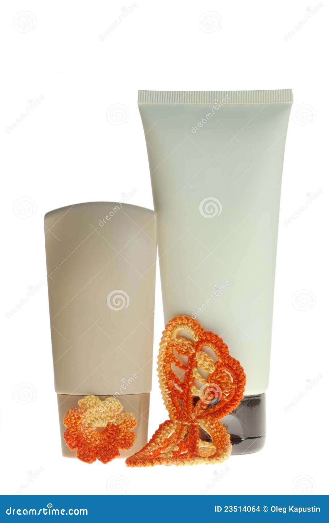 Set of cream stock photo. Image of white, cream, pair - 23514064