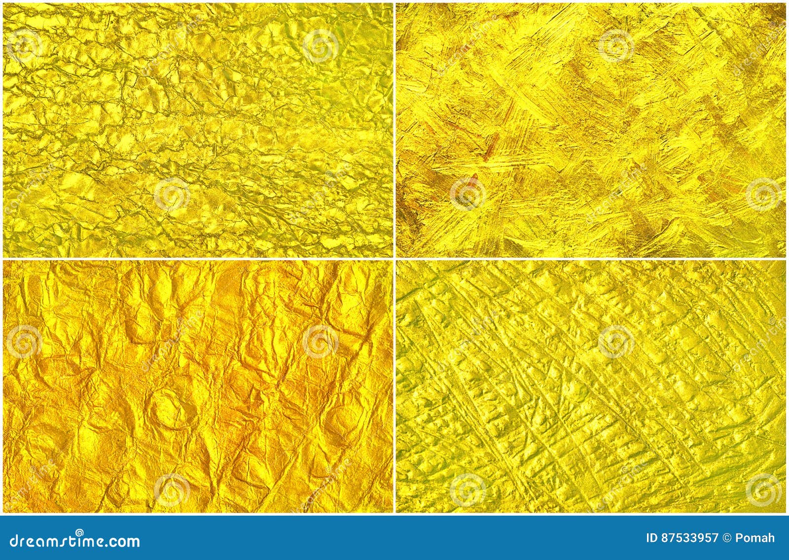 Set Creative Luxury Golden Texture. Stock Image - Image of modern ...