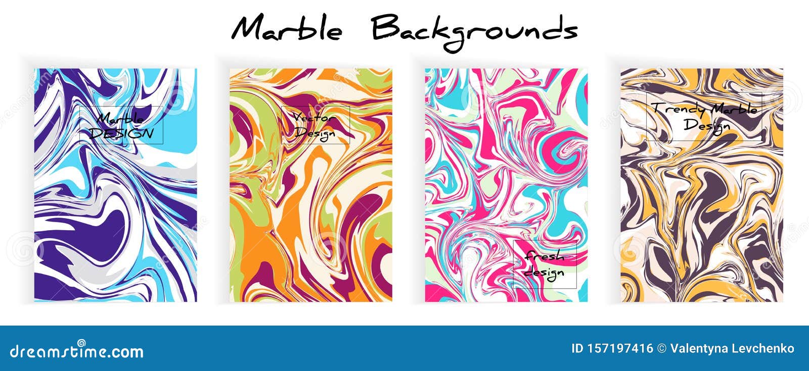 Set of Creative Module Banners for a Different Design Stock ...