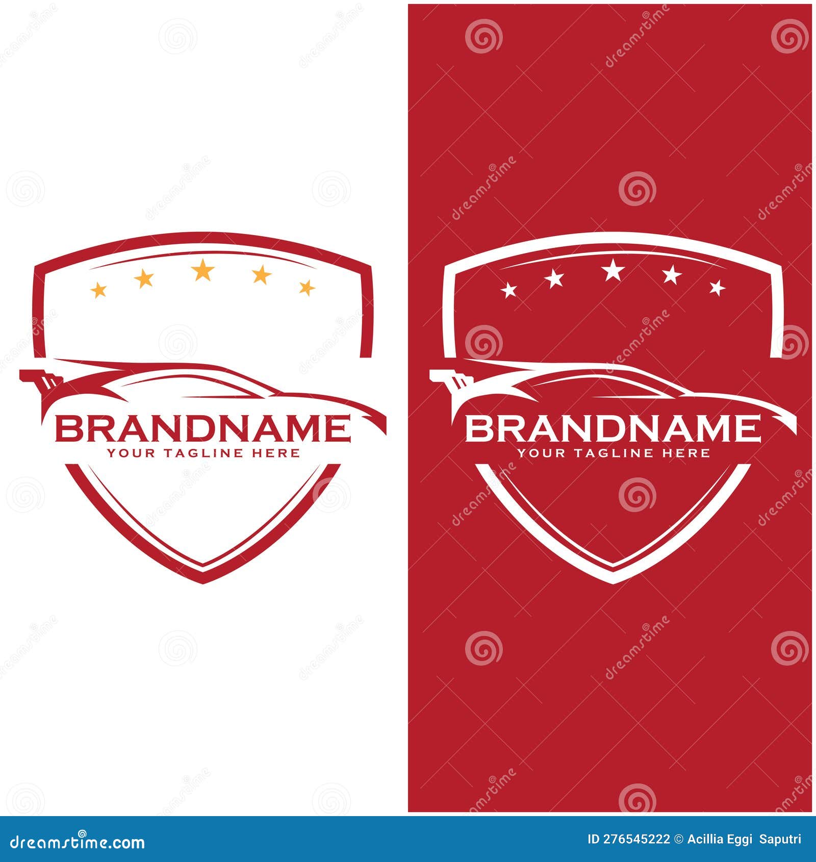 Racing Car Logo Illustration Design Stock Illustration - Illustration ...