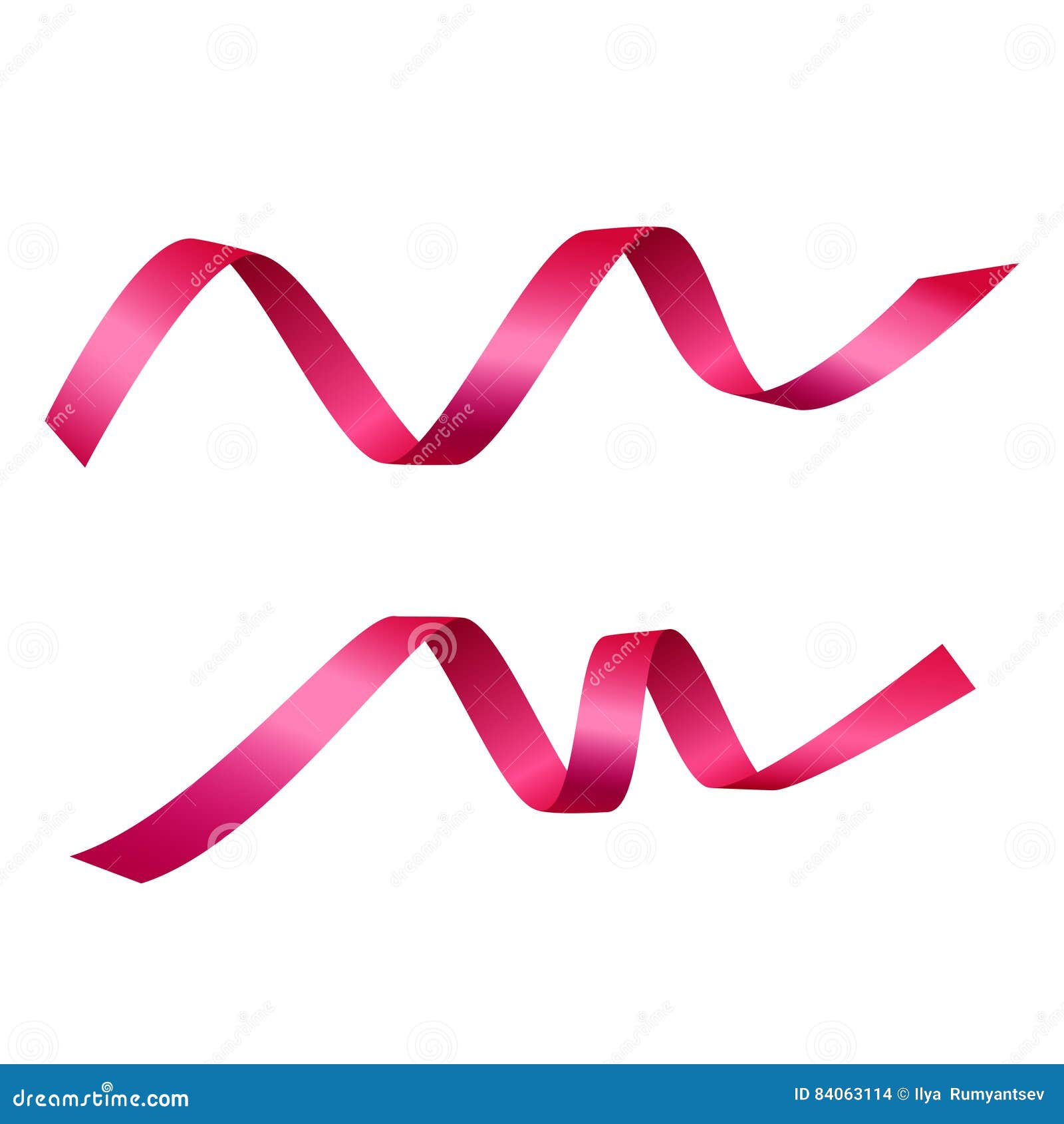 Pink Ribbons Breast Cancer Awareness Supportive Words Pattern Royalty ...