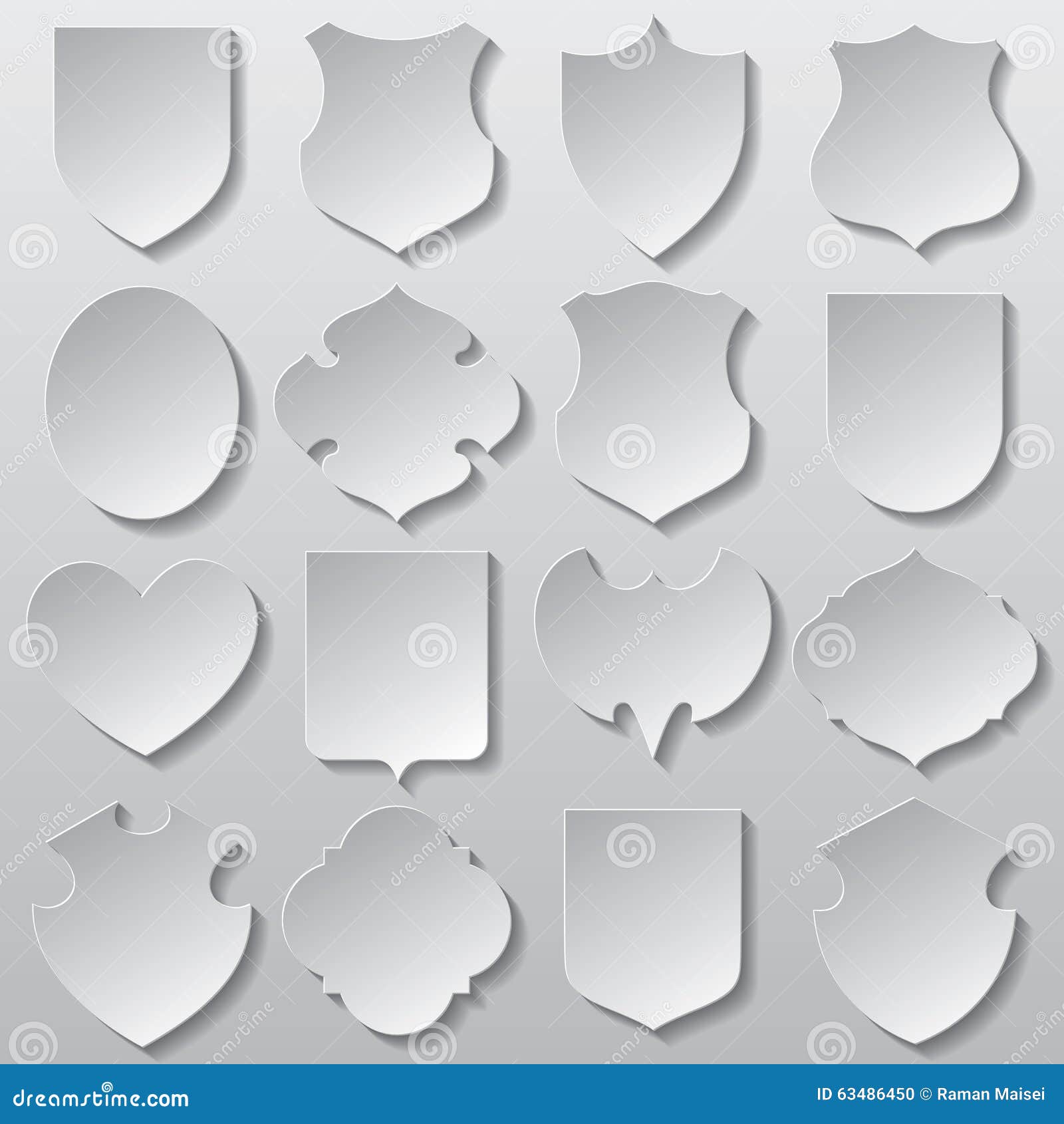 Paper Signs On Wood Speech Bubbles Set Vector Illustration ...