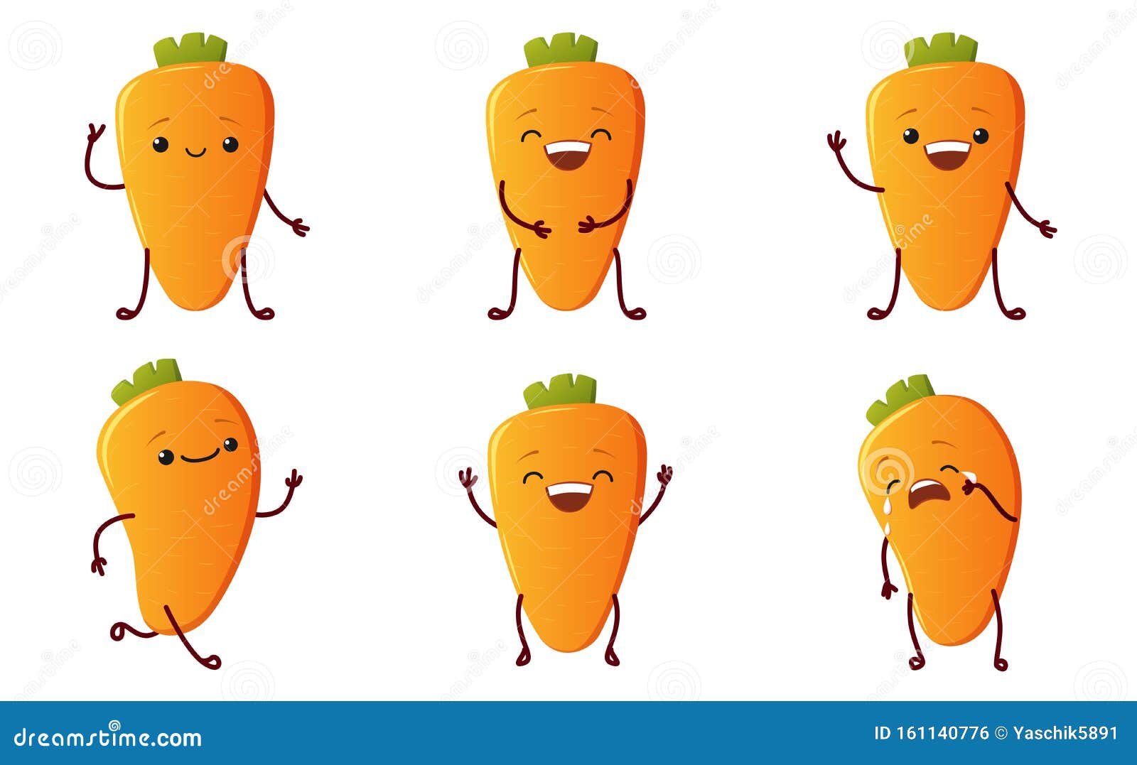 Cute Carrot Clipart